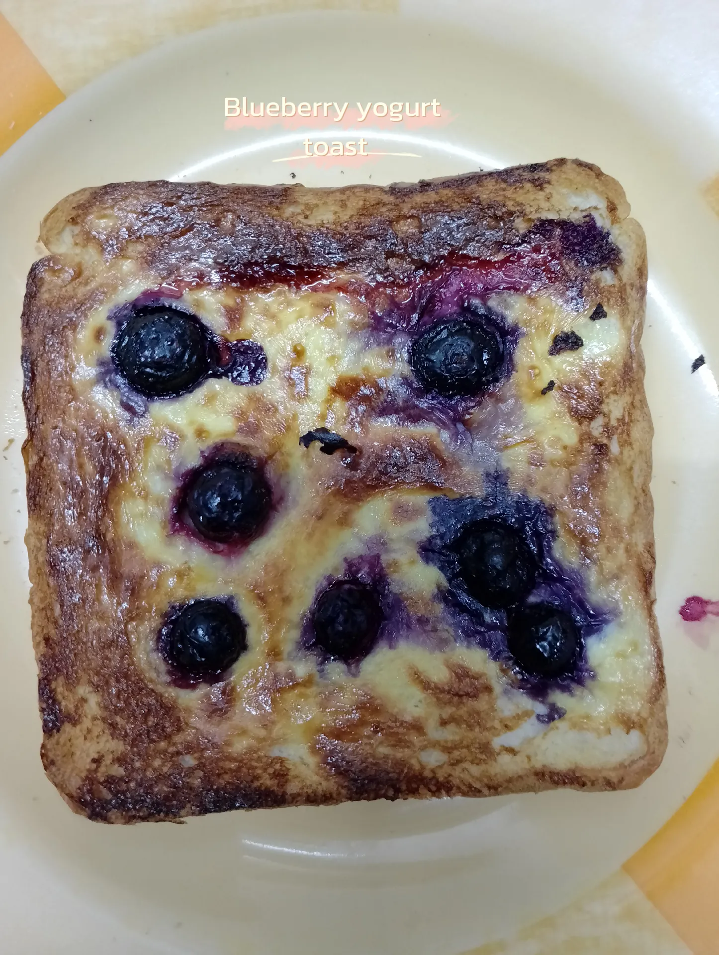 blueberry yogurt toast | Galeri disiarkan oleh Bella Ase | Lemon8
