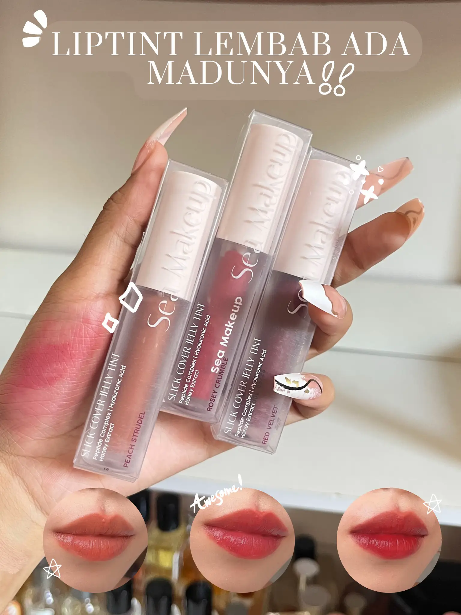 liptint lembab 40rban ada madunya 🍯 | Galeri diposting oleh denya | Lemon8
