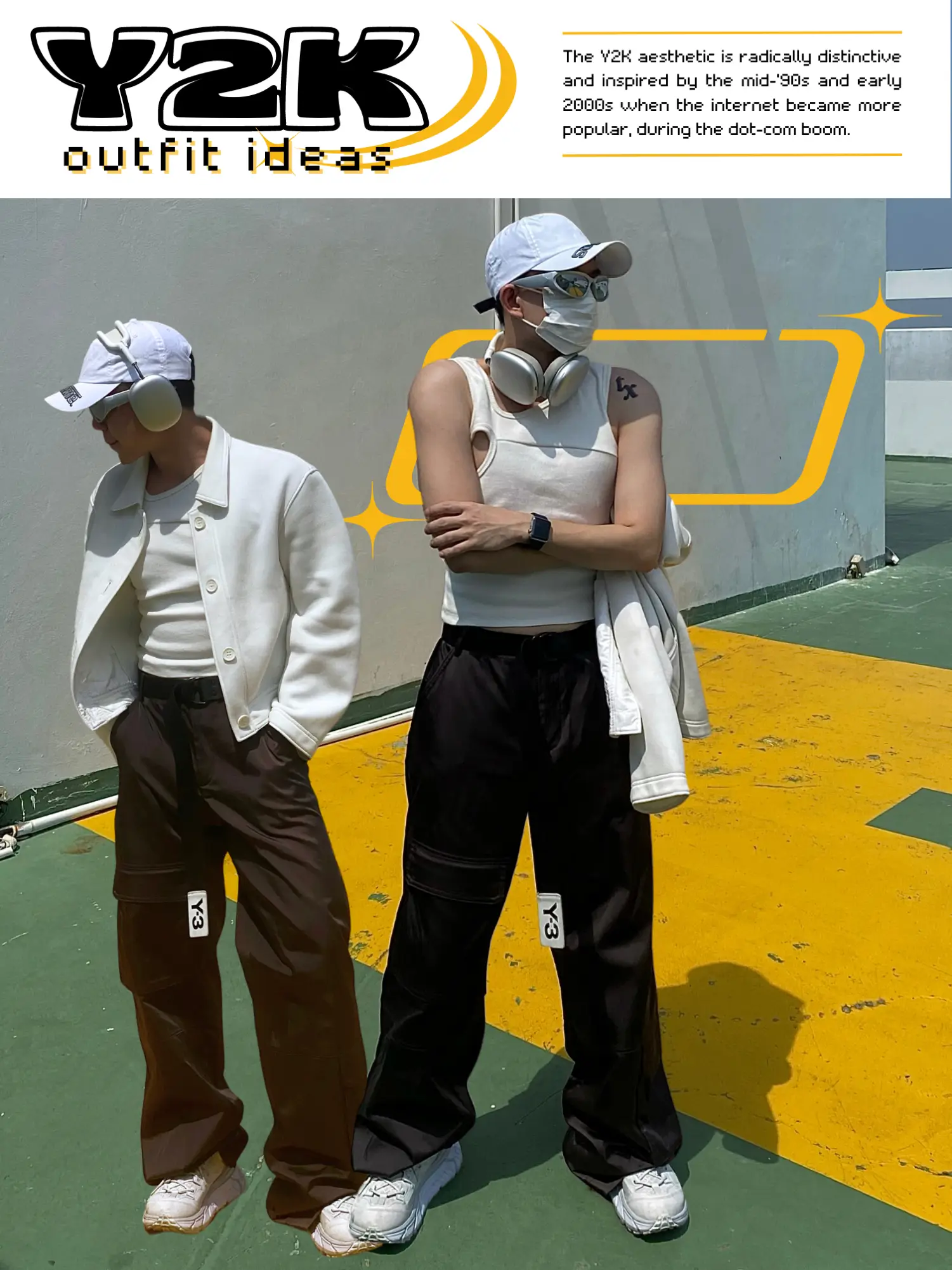 Y2K outfit ideas ! ผู้ชายก็ใส่ Y2K ได้ EP2 🥽 | แกลเลอรีที่โพสต์โดย ...