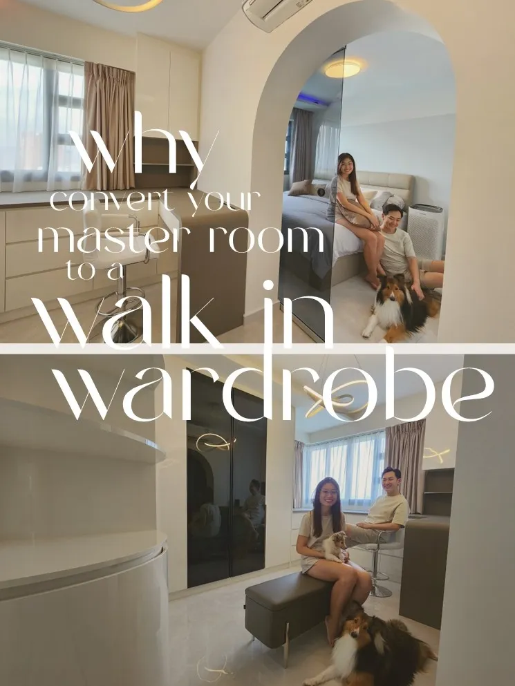 Why convert master room to a walk in wardrobe? | Gallery posted by THE SUA KUS ️ | Lemon8