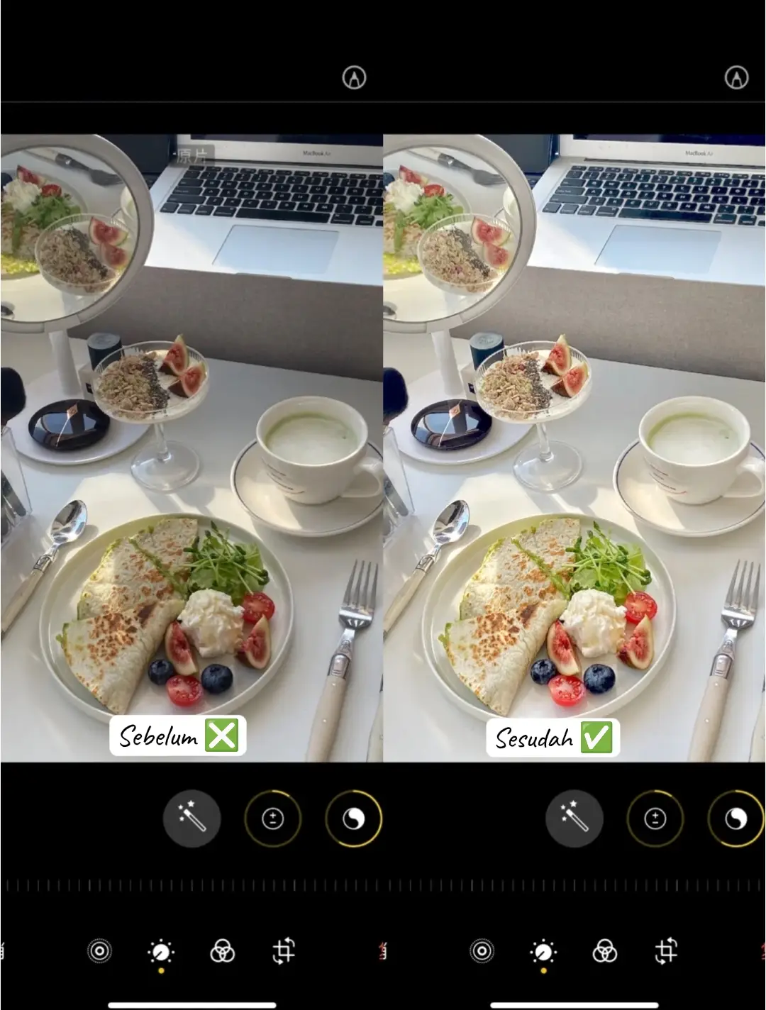 Filter Iphone agar Makananmu Terlihat Lebih Menarik 🤤 | Galeri ...