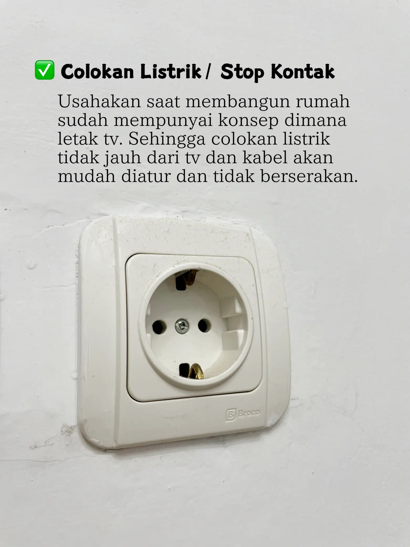 Tips pasang tv secara rapi tanpa kabel berserakan‼️ | Galeri diposting ...