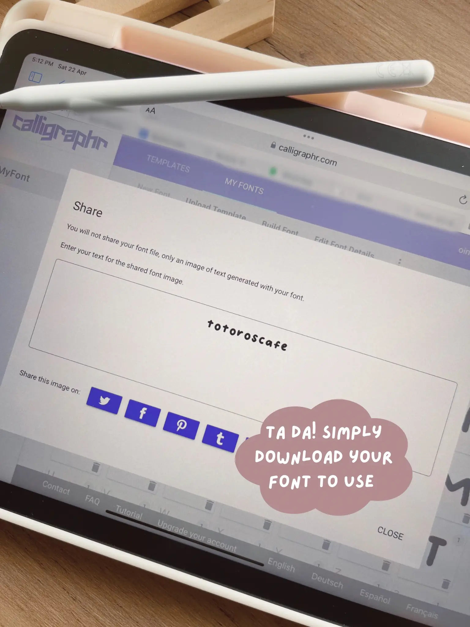 how to make your very own font! (it’s FREE) | Gallery posted by grace ...