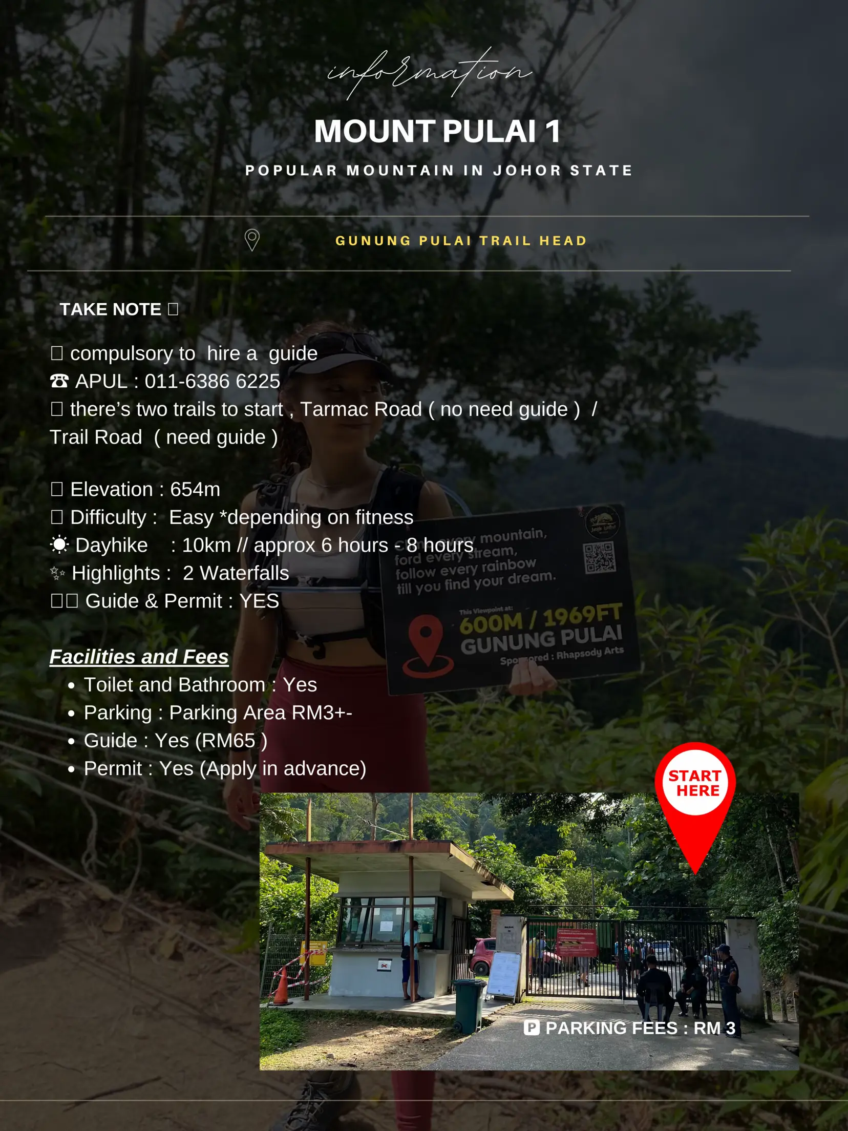 Hiking in Gunung Pulai | Hidden Gem Waterfalls | Galeri disiarkan oleh ...