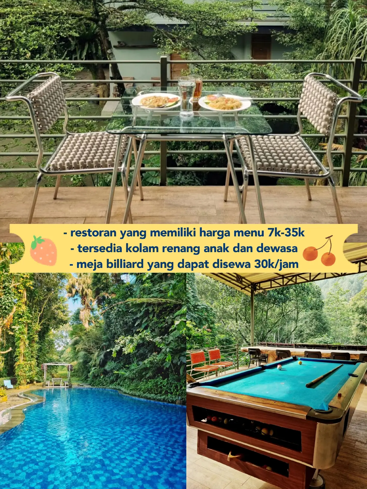 HEALING DI PUNCAK‼️ | Galeri diposting oleh food and foot | Lemon8