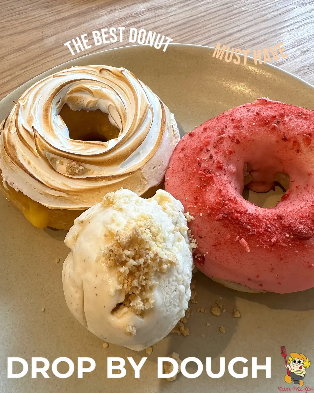THE BEST DONUT ทั้งคุณภาพและรสชาติ 👍🏻 | แกลเลอรีที่โพสต์โดย Tarmmagin | Lemon8