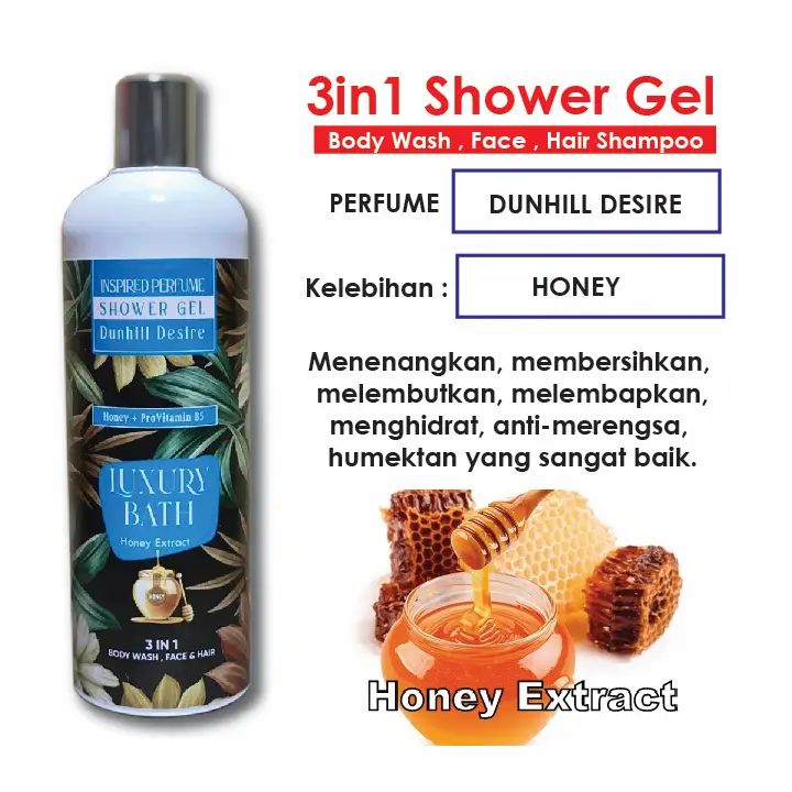 3IN1 500ML PERFUME SHOWER GEL | Galeri disiarkan oleh Sky | Lemon8