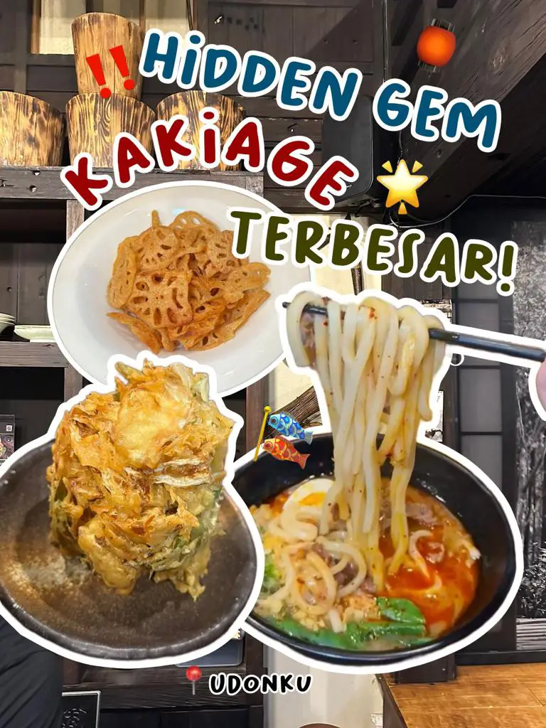 Hidden Gem Kakiage Terbesar!🍥🌟 | Galeri diposting oleh makan apa ya ...
