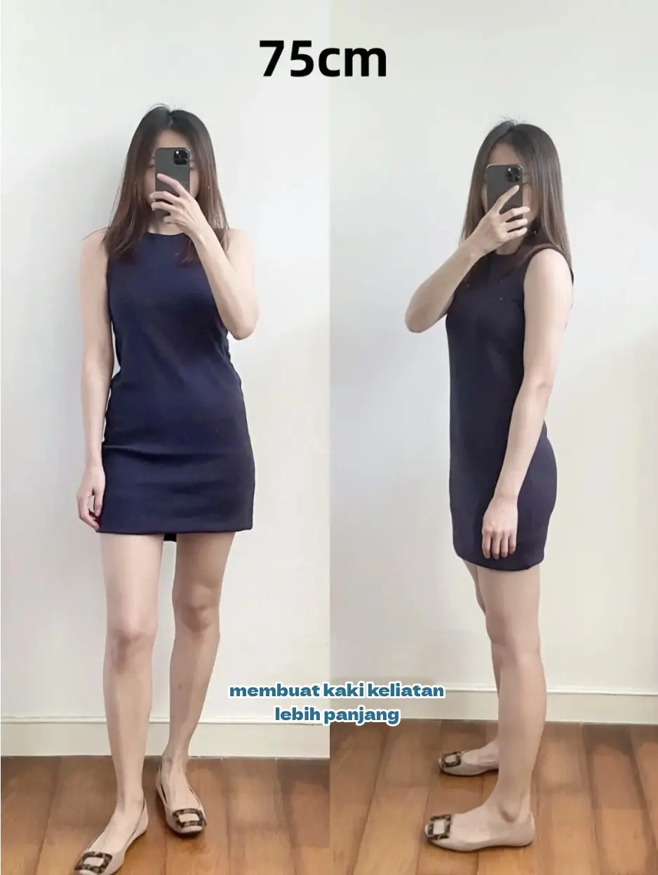 REFERENSI PANJANG DRESS UNTUK TINGGI 153-158 CM👗🤞 | Galeri diposting oleh Fashion.hacks | Lemon8