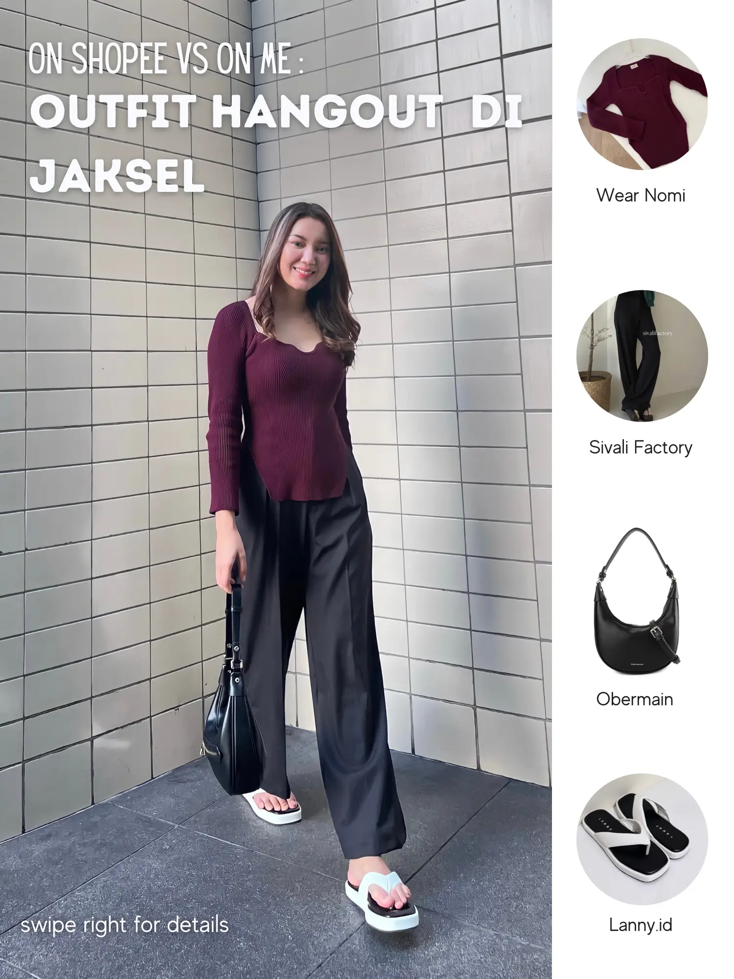 OOTD HANGOUT DI JAKSEL CEKK!😆 | Galeri diposting oleh shafanrq | Lemon8
