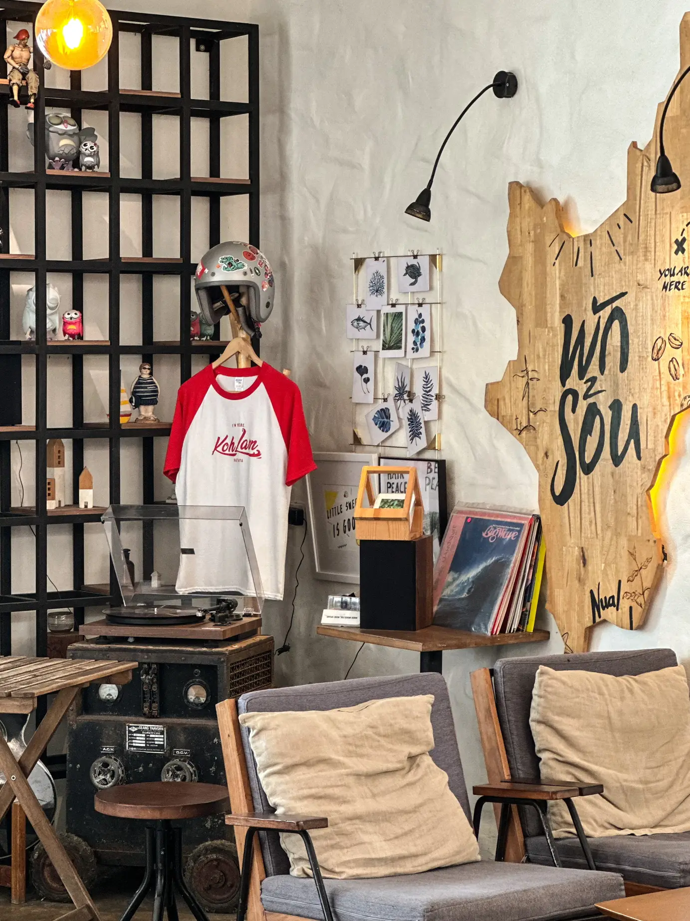 𝗣𝗮𝗸𝗿𝗼𝗻 พักร้อน คาเฟ่ยอดฮิตบนเกาะล้าน🏝️☕️ | แกลเลอรีที่โพสต์โดย Kiingzaz | Lemon8