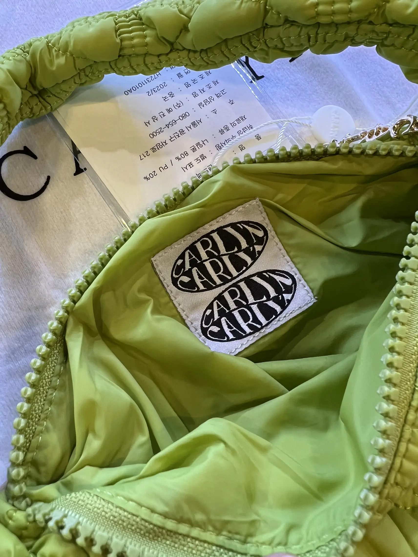 กระเป๋า CARLYN SOFT MINI เขียวเหนียวทรัพย์ | แกลเลอรีที่โพสต์โดย ...