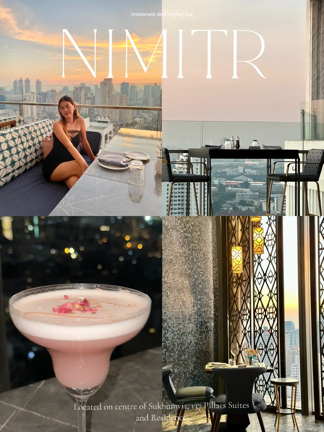 Nimitr Restaurant and Rooftop Bar | แกลเลอรีที่โพสต์โดย Theworldisoutth ...