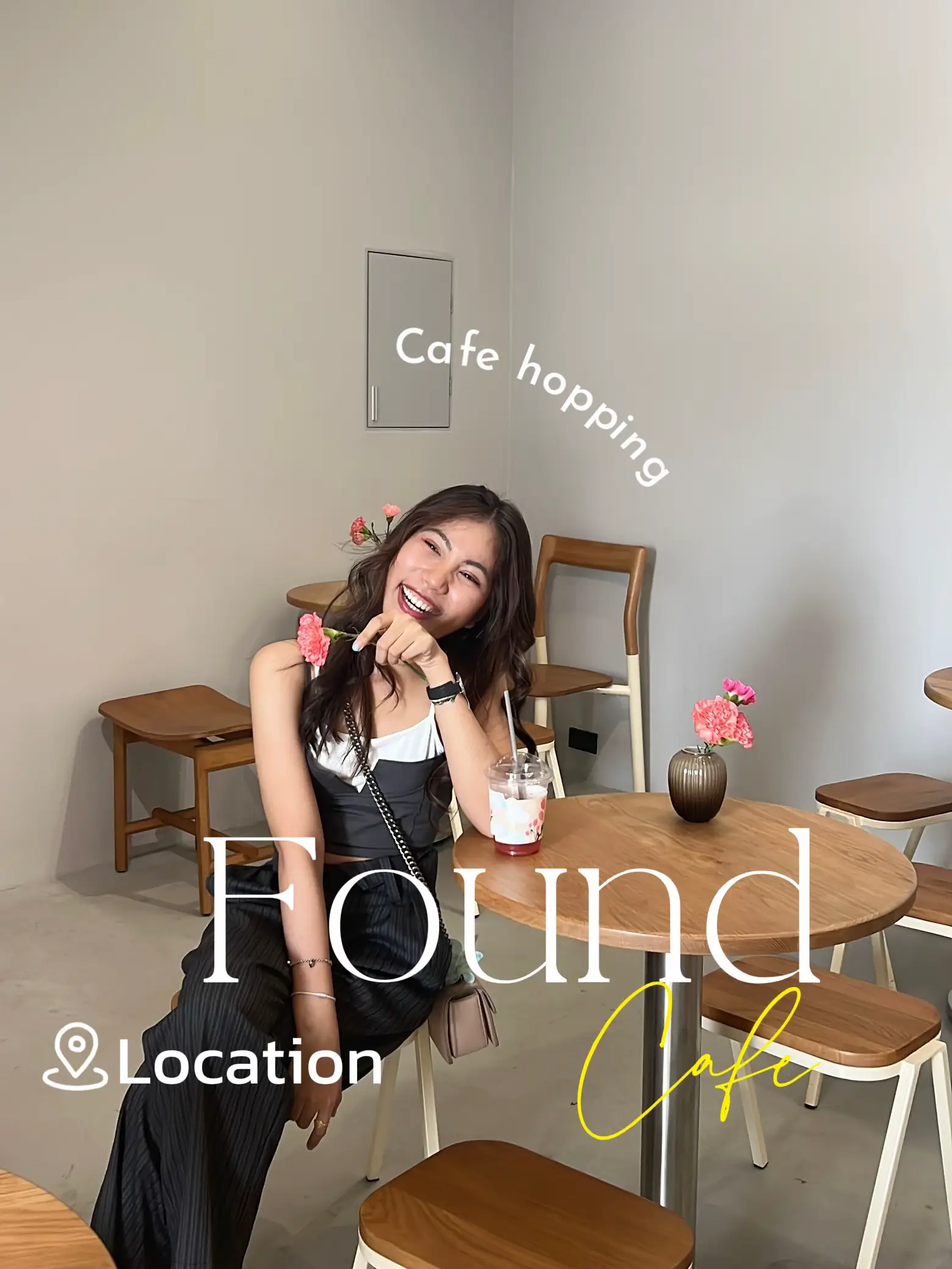 FOUND Cafe hopping 🩵 💐🥤🍮 | แกลเลอรีที่โพสต์โดย Poplukk | Lemon8