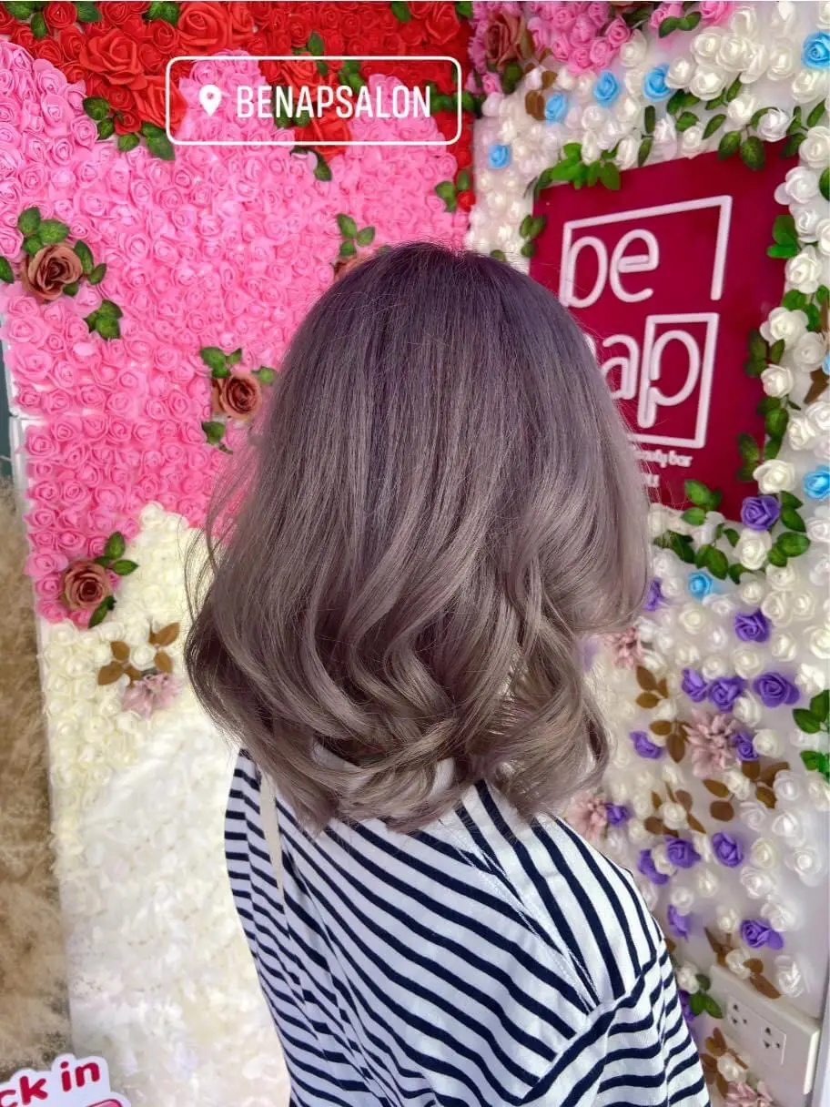 Ash Purple Hair 💜 | แกลเลอรีที่โพสต์โดย Benapsalon | Lemon8
