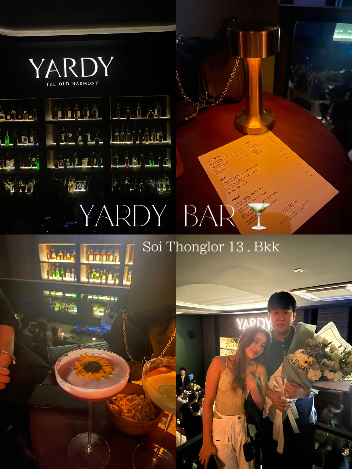 YARDY BAR บาร์เปิดใหม่ที่ไม่ลับ 🍸 | แกลเลอรีที่โพสต์โดย Nichaaxp | Lemon8