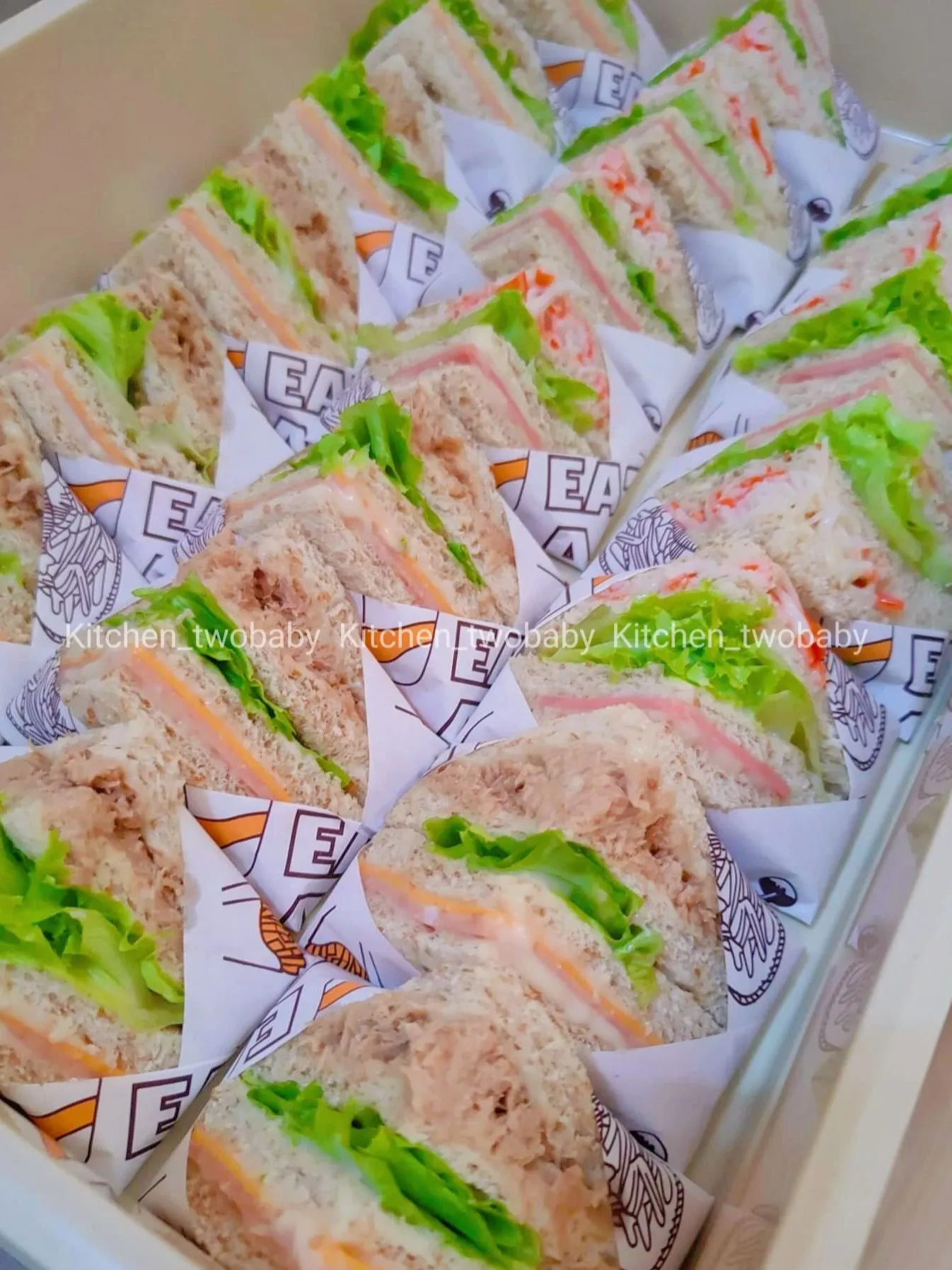 แซนวิชมินิ | แกลเลอรีที่โพสต์โดย Icecy Siriyakor | Lemon8