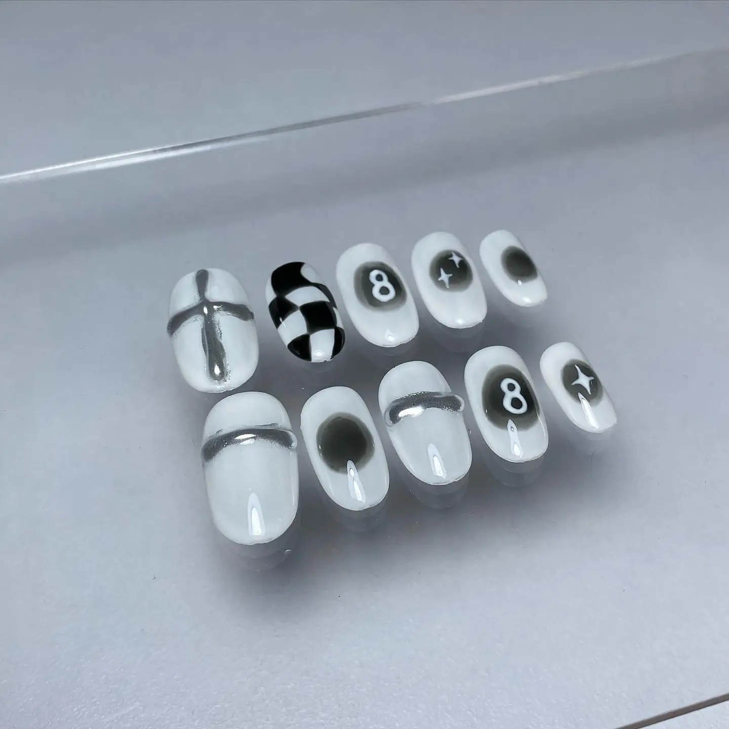 Total Nail Pattern No. 8 Design by Ver nails club | Gallery posted by ...