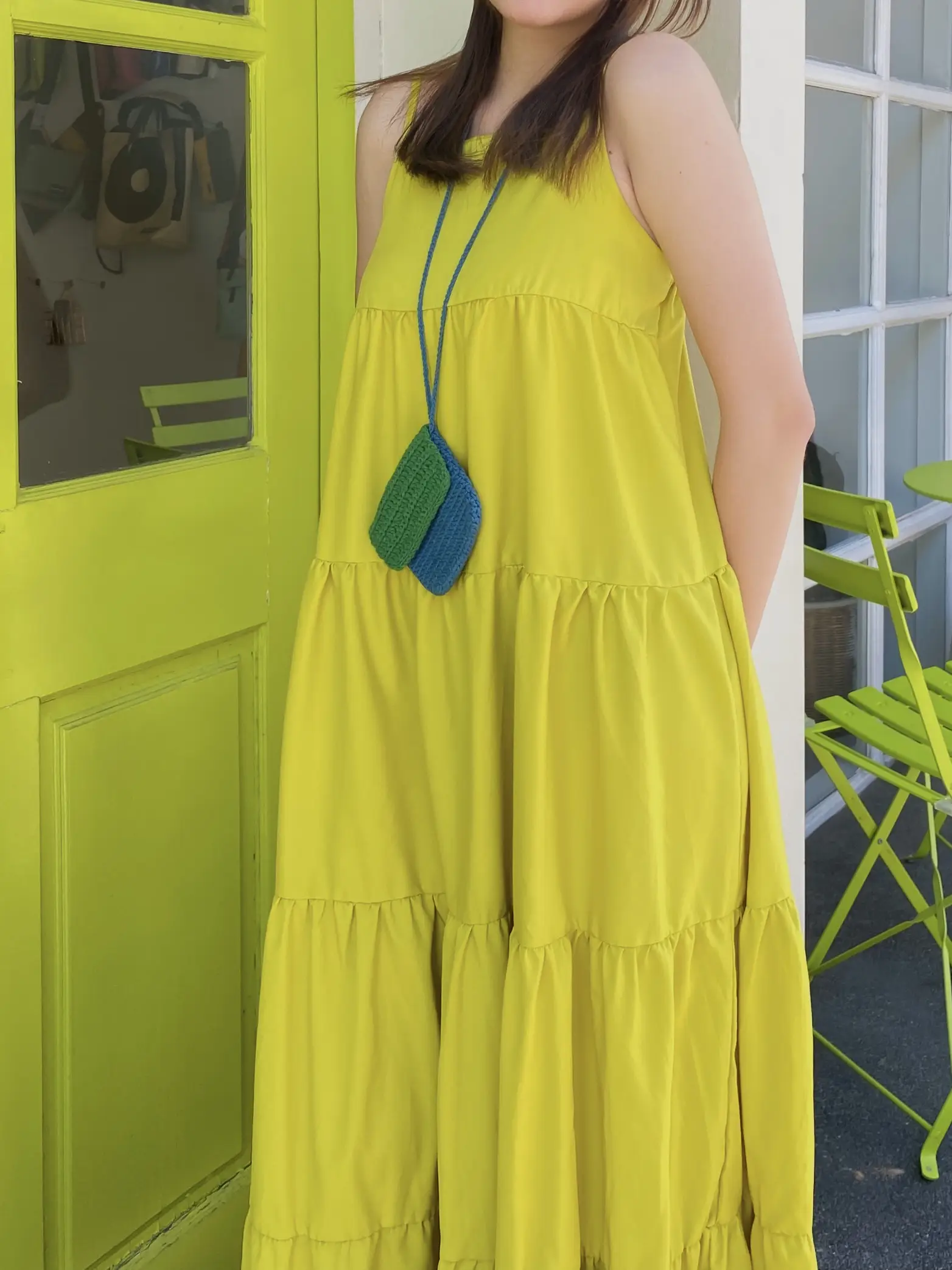 แต่งตัวเดรสสีเขียวมะนาว🍋 | แกลเลอรีที่โพสต์โดย ε nessei ♡’ | Lemon8
