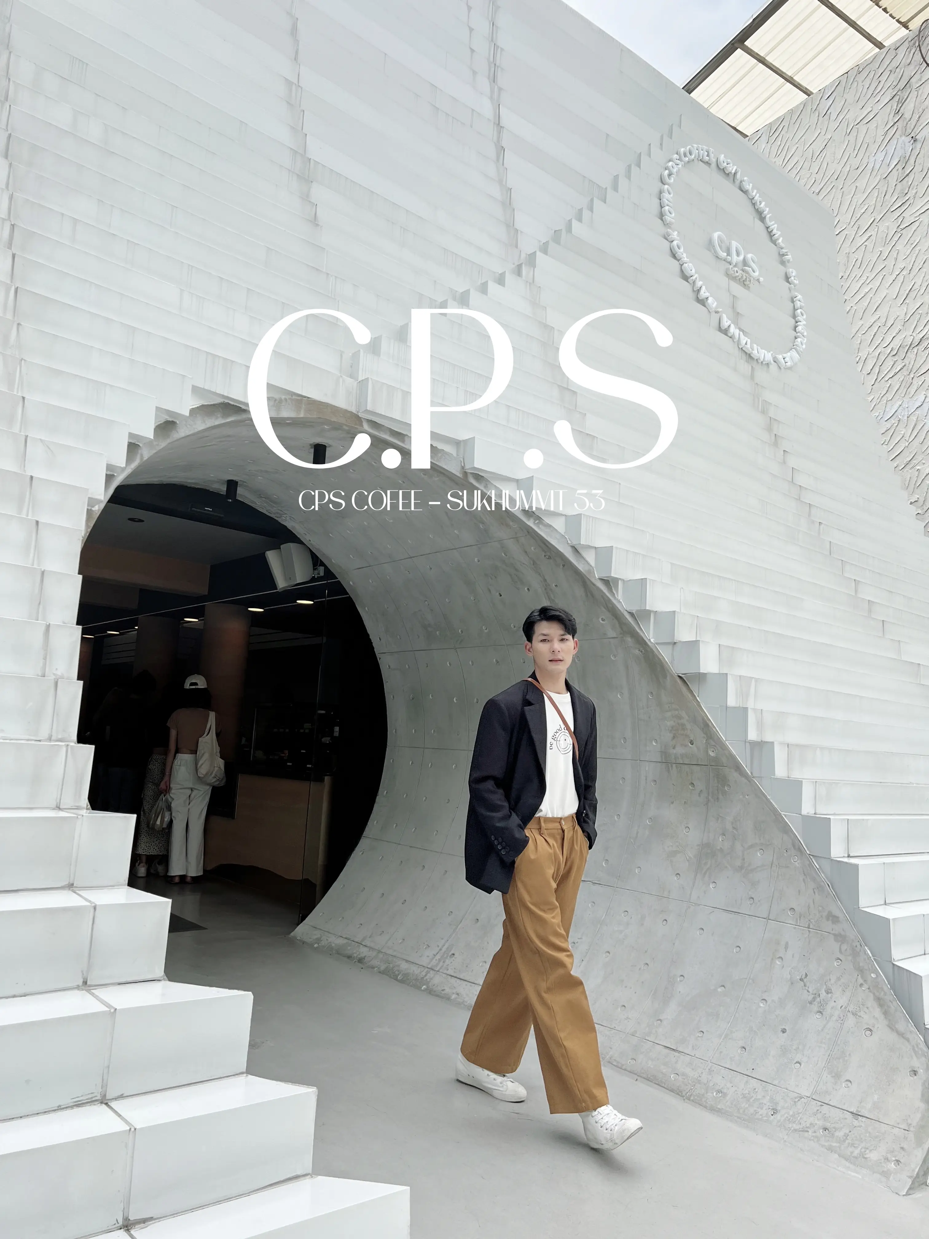 คาเฟ่ประตูอุโมงค์สุดฮอตย่านทองหล่อ ☕🥐 Cps Coffee แกลเลอรีที่โพสต์โดย Inookkers Lemon8