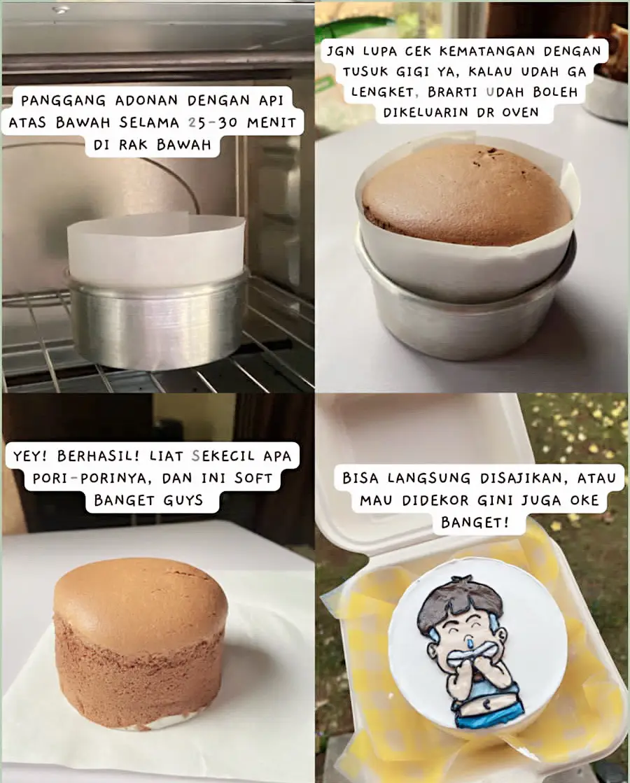 resepi bento cake - Carian Lemon8