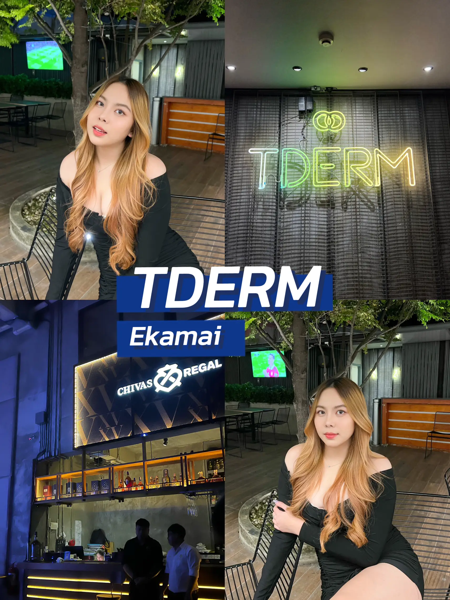 ร้านนั่งชิวปังๆเอกมัย| T-Derm | แกลเลอรีที่โพสต์โดย Supermaiiii | Lemon8