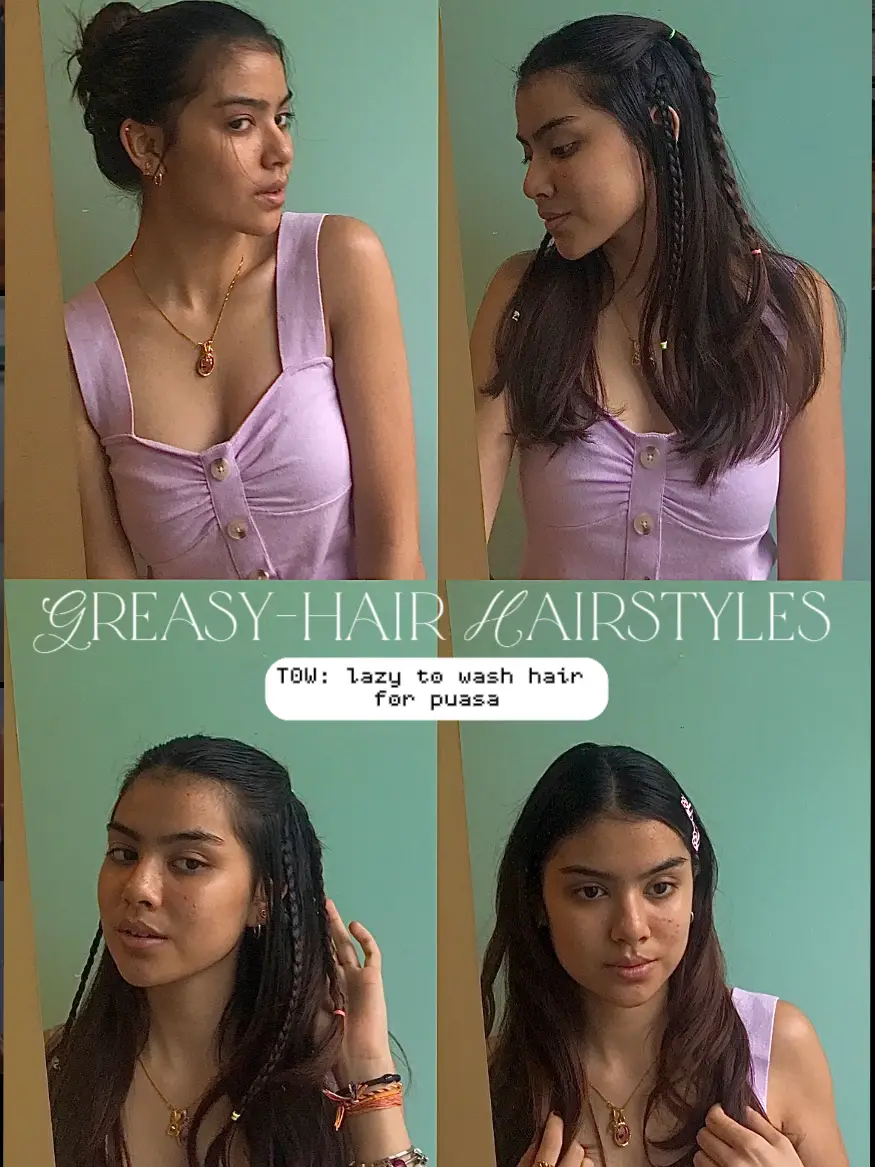 HAIRSTYLES FOR PUASA/RAYA ☺️ | วิดีโอที่เผยแพร่โดย Sonya WS | Lemon8