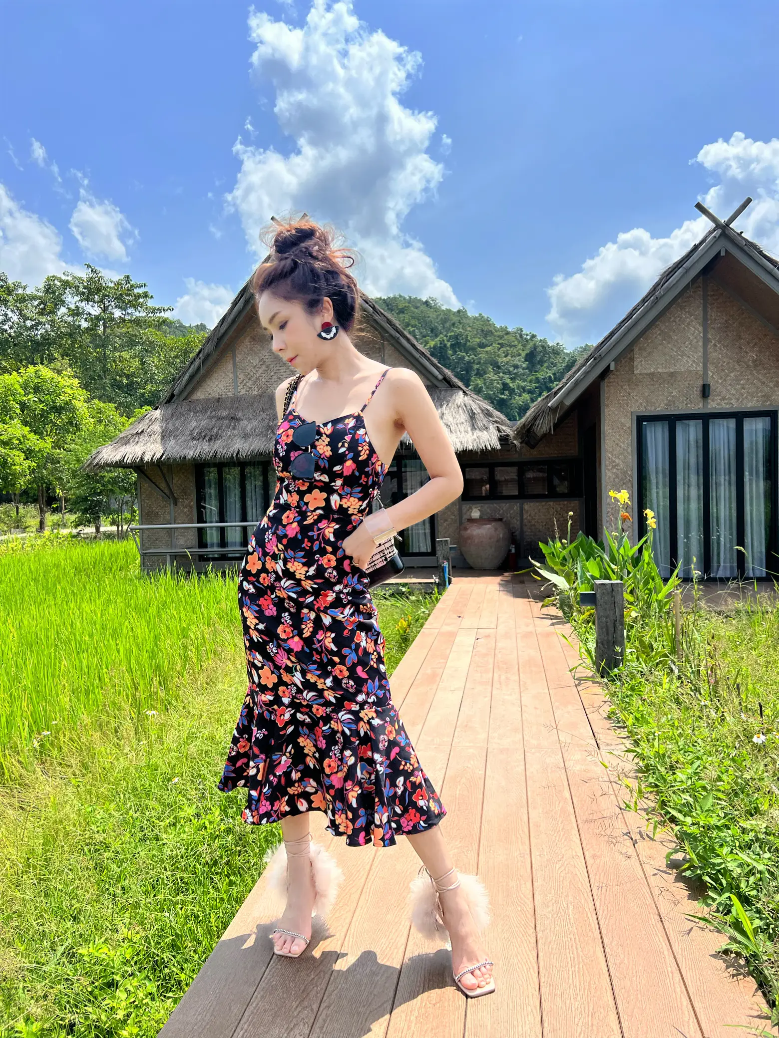 🌦ชุดเดรส Fell ท้องทุ่ง 🌦 💋💋💋 | แกลเลอรีที่โพสต์โดย Larastyle | Lemon8