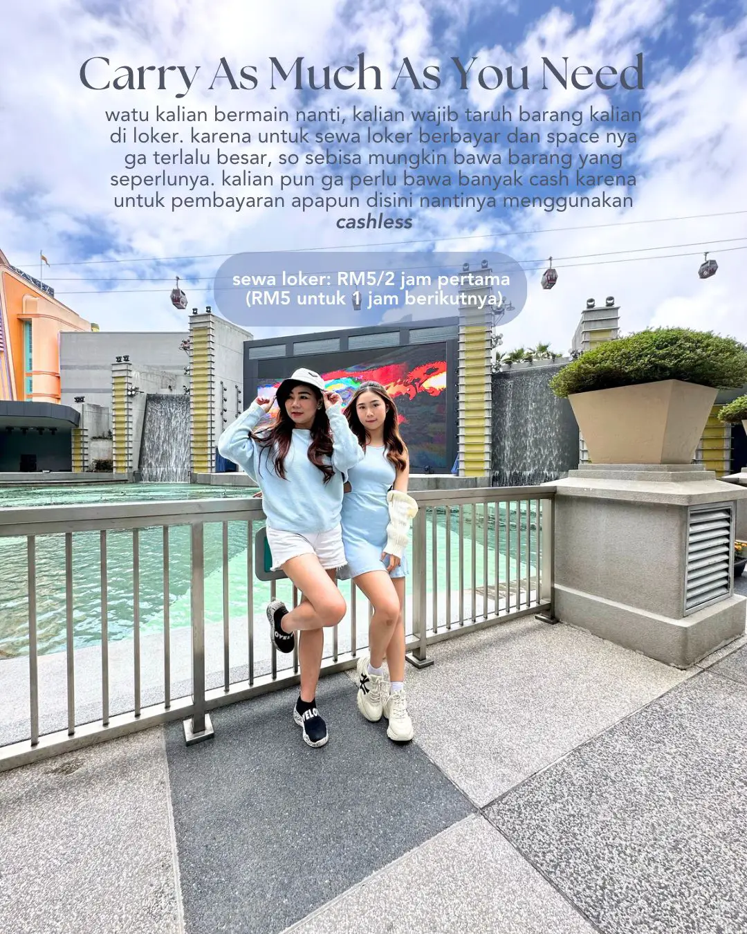 TIPS ANTI NGANTRI LIBURAN DI GENTING SKYWORLDS🎢 | Galeri disiarkan oleh Nathalie Jean | Lemon8