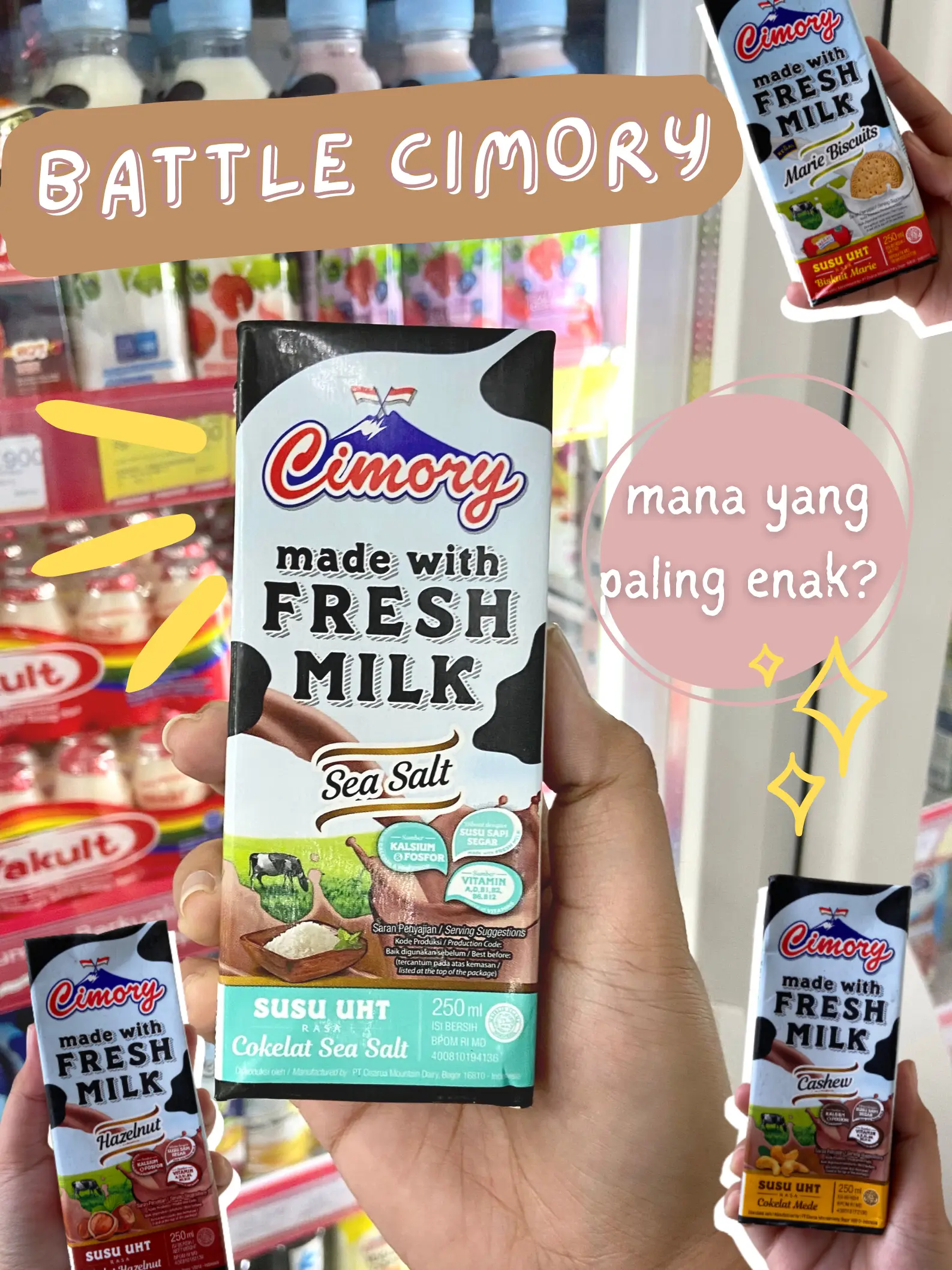 BATTLE SUSU CIMORY KEMASAN! Mana Yang Paling Enak? Galeri, 58% OFF