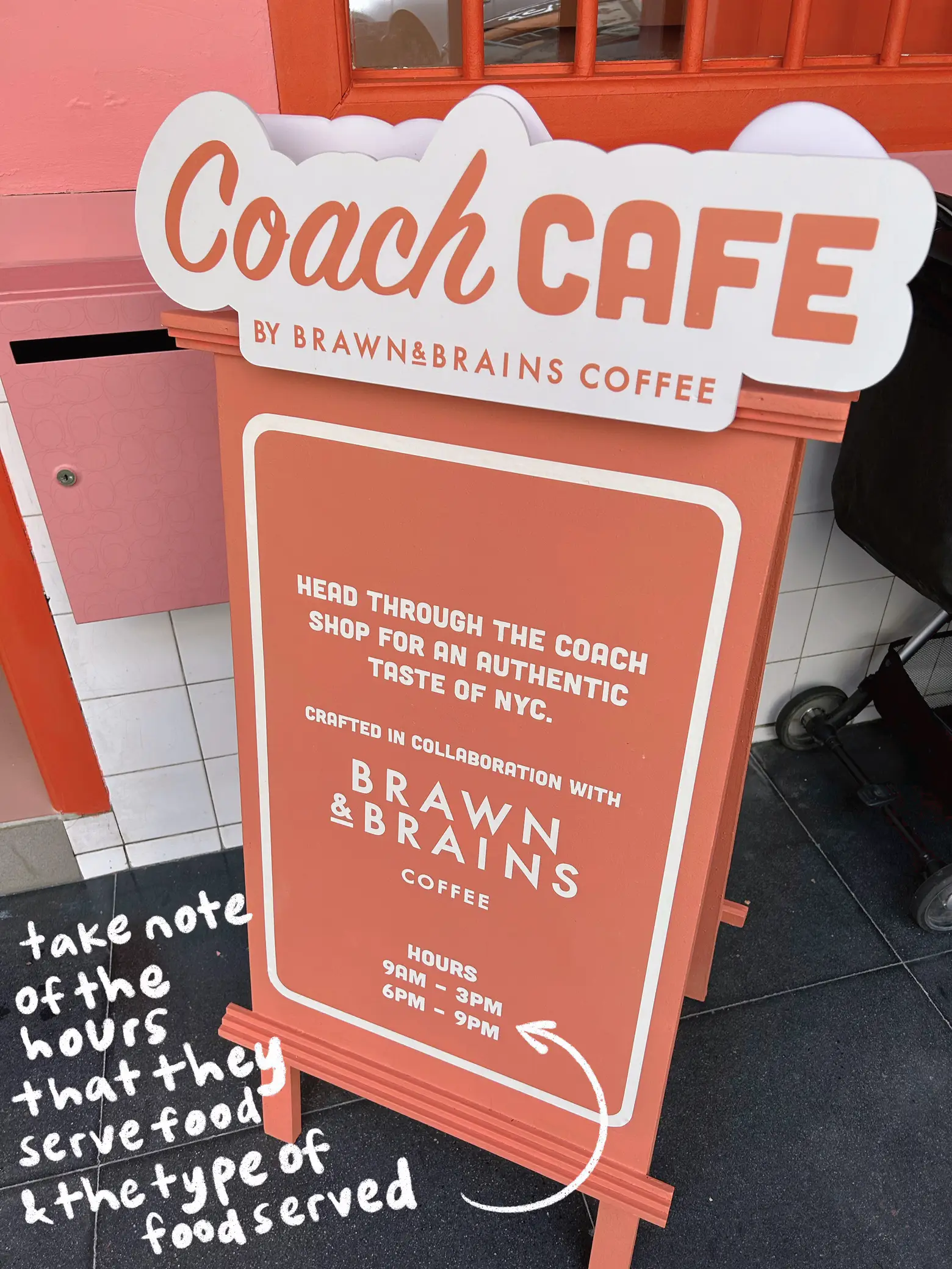 what to expect at the new 3-storey Coach Cafe 🏇☕️ | Gallery posted by ...