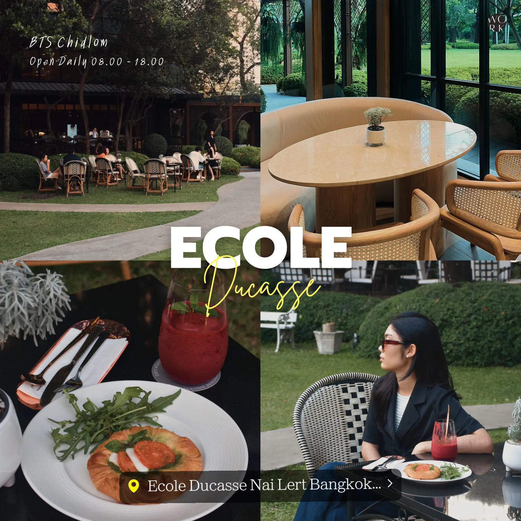 อัปเดต 5 คาเฟ่ฟีลธรรมชาติกับบรรยากาศสุดชิลใจกลางกรุงเทพ~ 🌳 | แกลเลอรีที่โพสต์โดย ISAYWORK | Lemon8