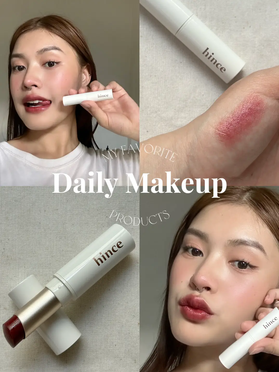 รีวิวลิปแบรนด์ hince สีสวยมากๆ | แกลเลอรีที่โพสต์โดย Destiny | Lemon8