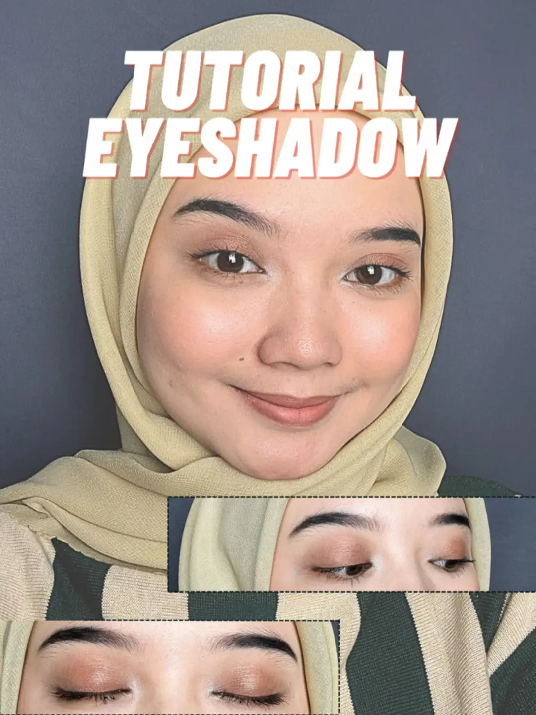 TUTORIAL EYESHADOW MENGGUNAKAN JARI😍 | Video dipublikasikan oleh Safira Nabilla | Lemon8