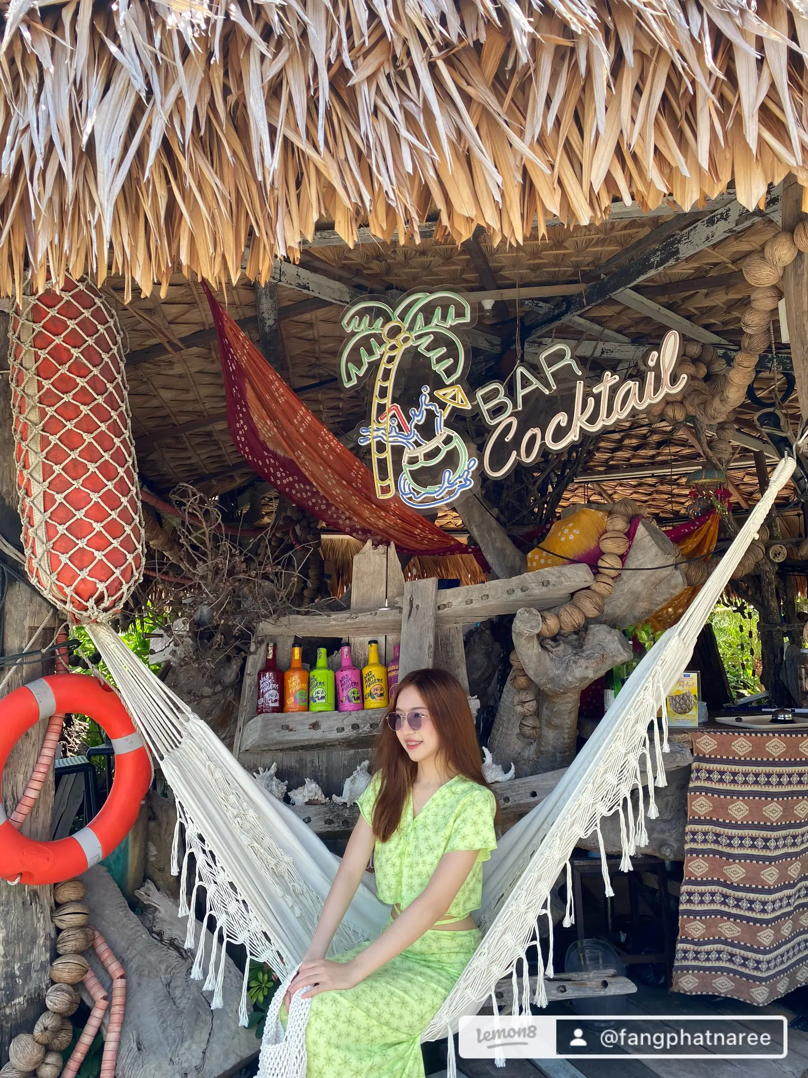 Laguna Cafe คาเฟ่สุดฮิตชลบุรี บางแสน 🌴💗 | แกลเลอรีที่โพสต์โดย FANG | Lemon8