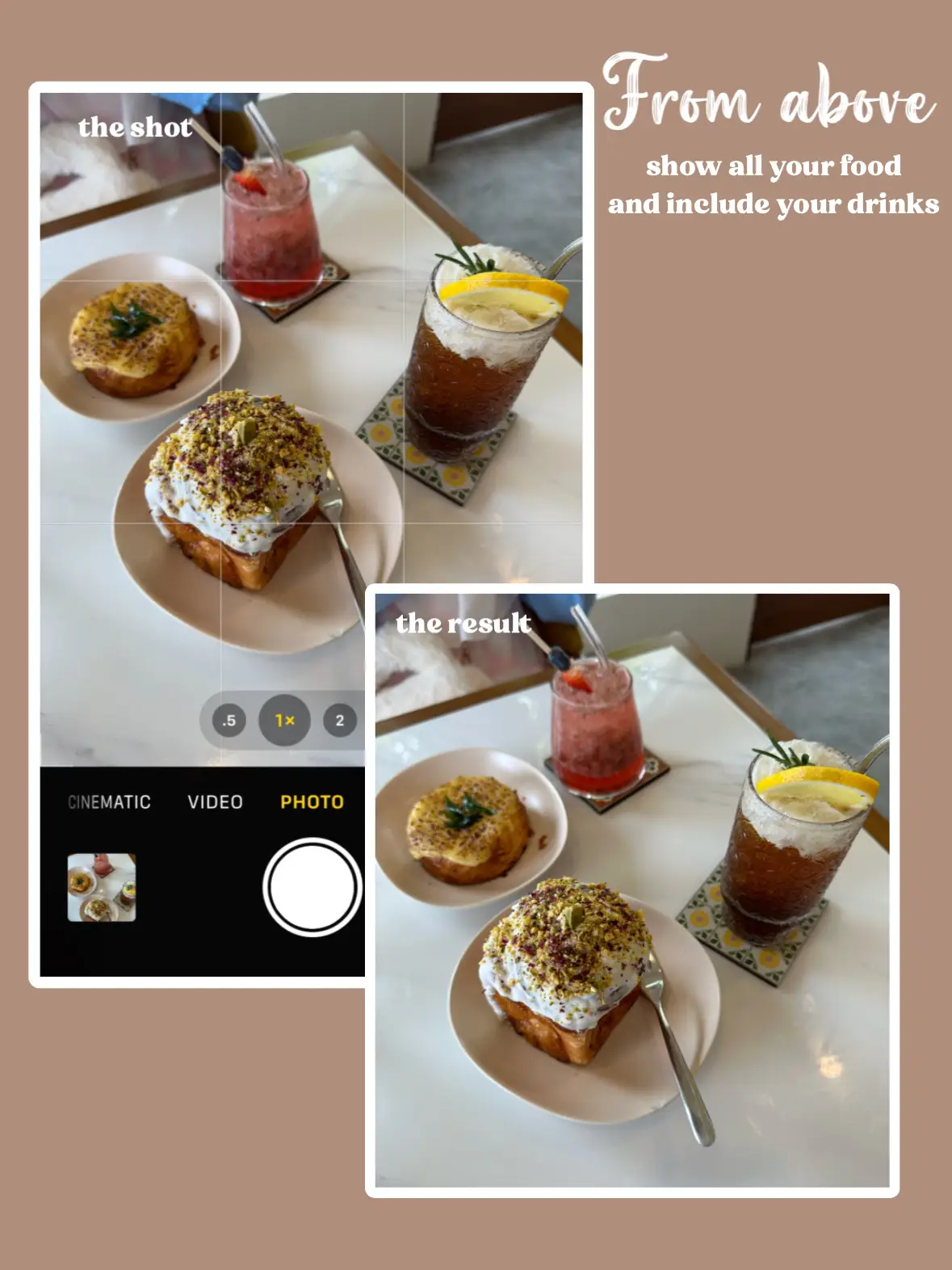 How to create pinterest food photos? | แกลเลอรีที่โพสต์โดย Hakak Silau ...