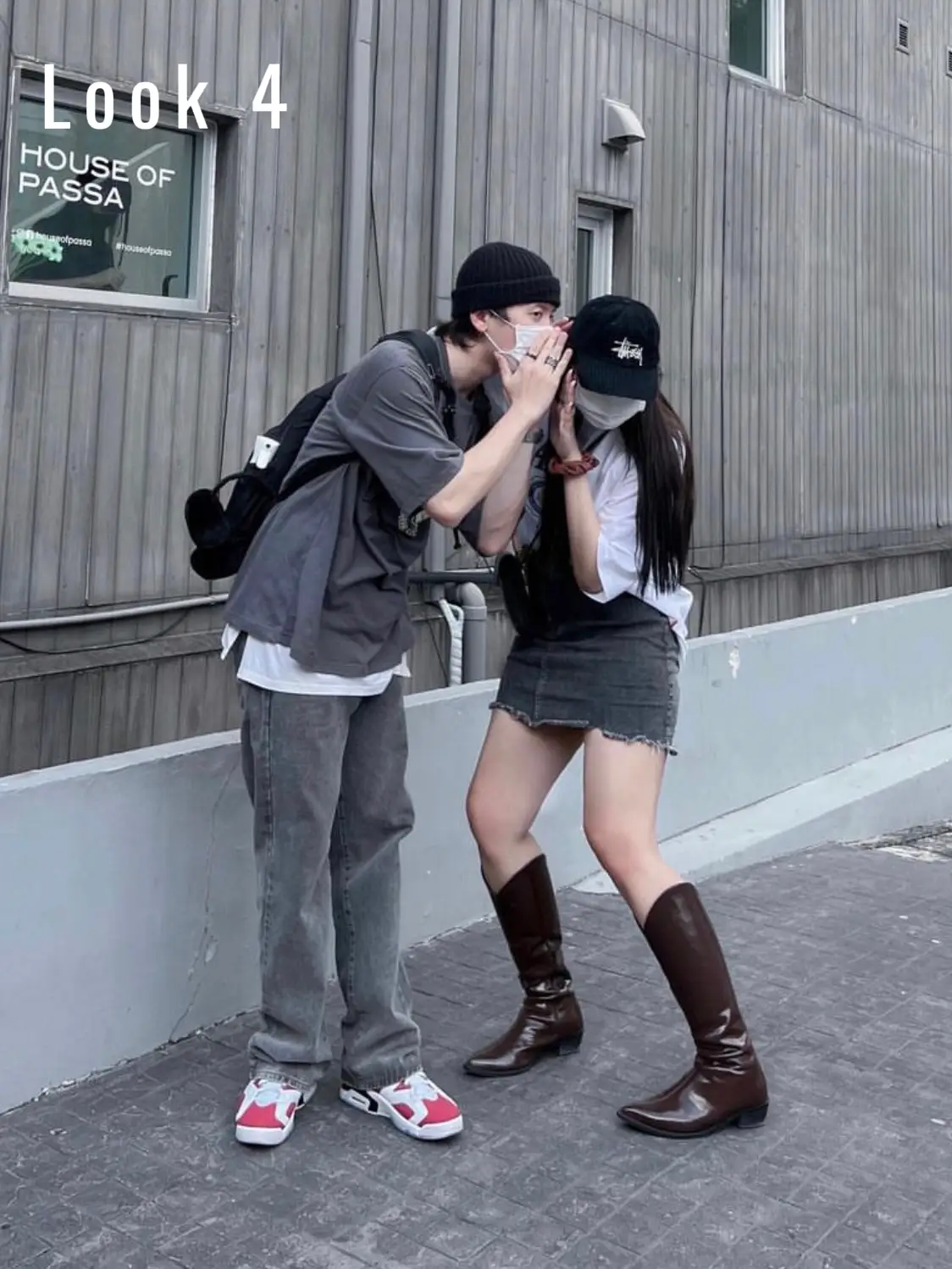 รวมไอเดีย แต่งตัวคู่แฟน Ep.2 🖤🫶🏻 | แกลเลอรีที่โพสต์โดย Iamploypath | Lemon8