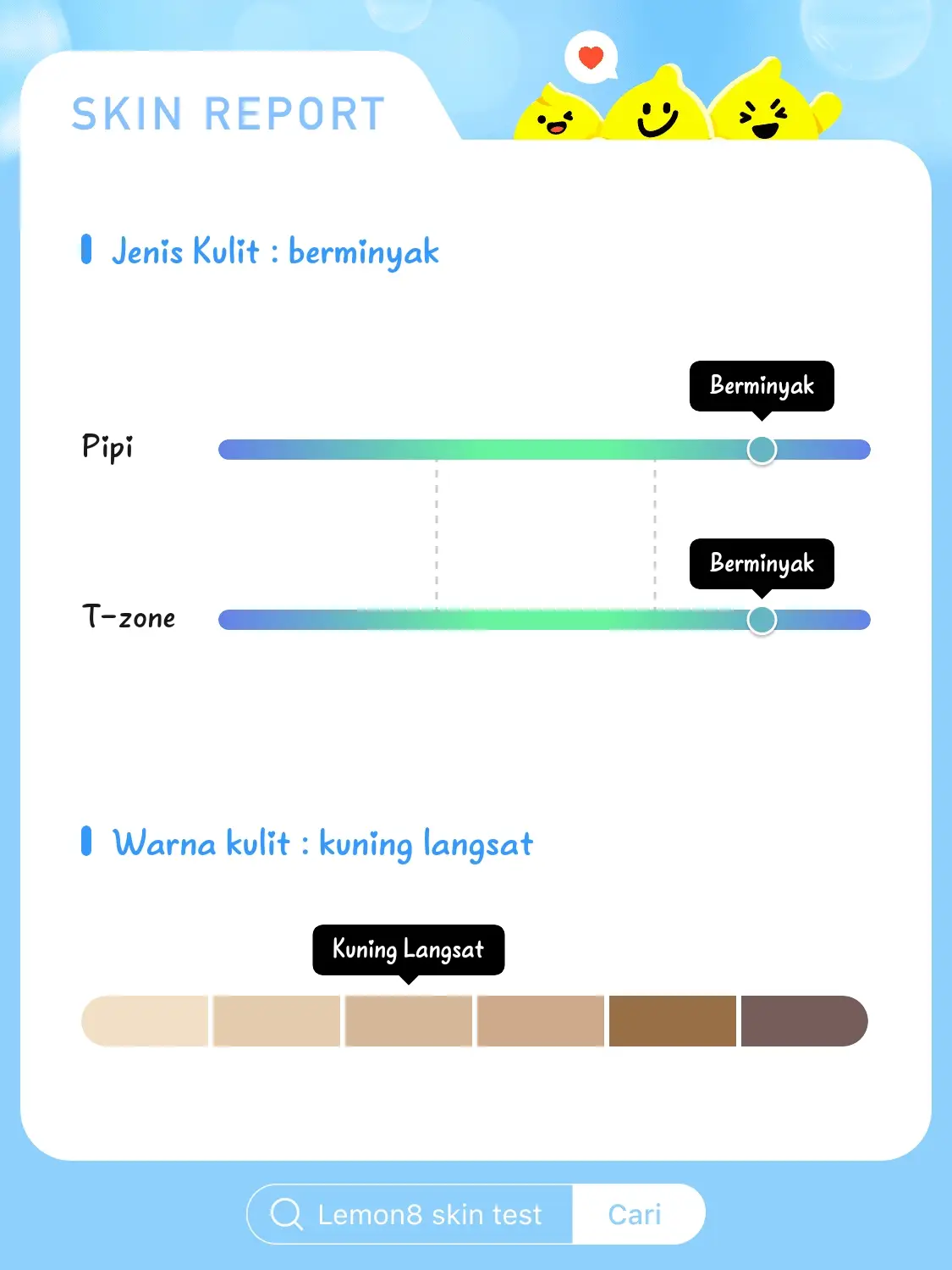 Laporan Kulit Saya | Galeri diposting oleh Junie | Lemon8