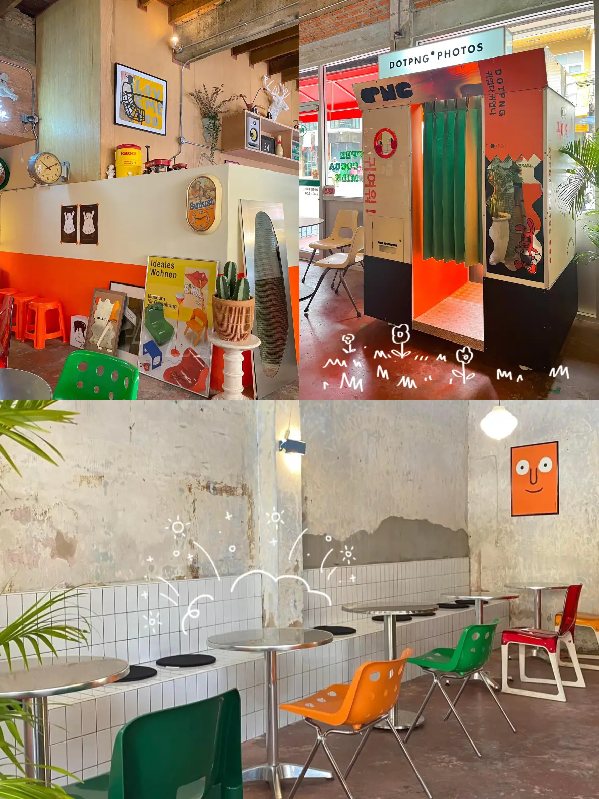 MILLILIT CAFE’ | คาเฟ่สีสันสดใสในเชียงใหม่ ☁️ | แกลเลอรีที่โพสต์โดย ☁️🐰 𝐀. | Lemon8