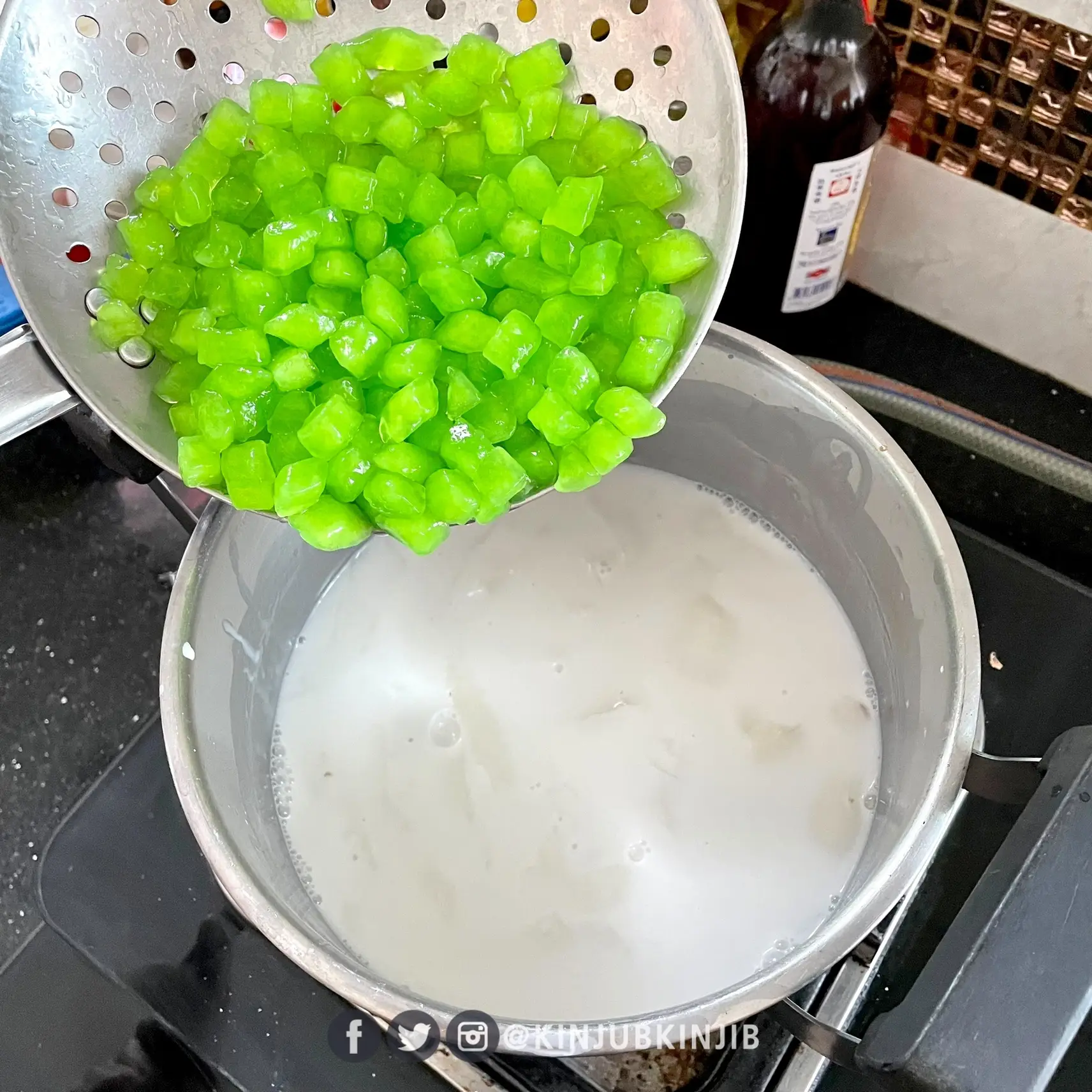 Buloi, soft coconut glass, delicious, fun, not difficult to do ...