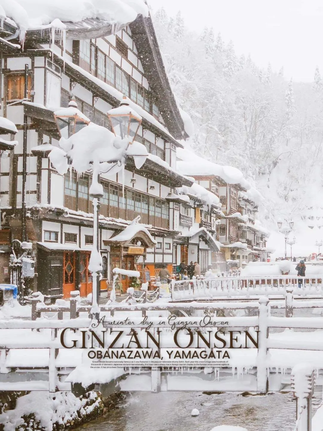 Ginzan Onsen In Winter Japanese Onchen Village | Gallery posted by TravelholicBlog | Lemon8