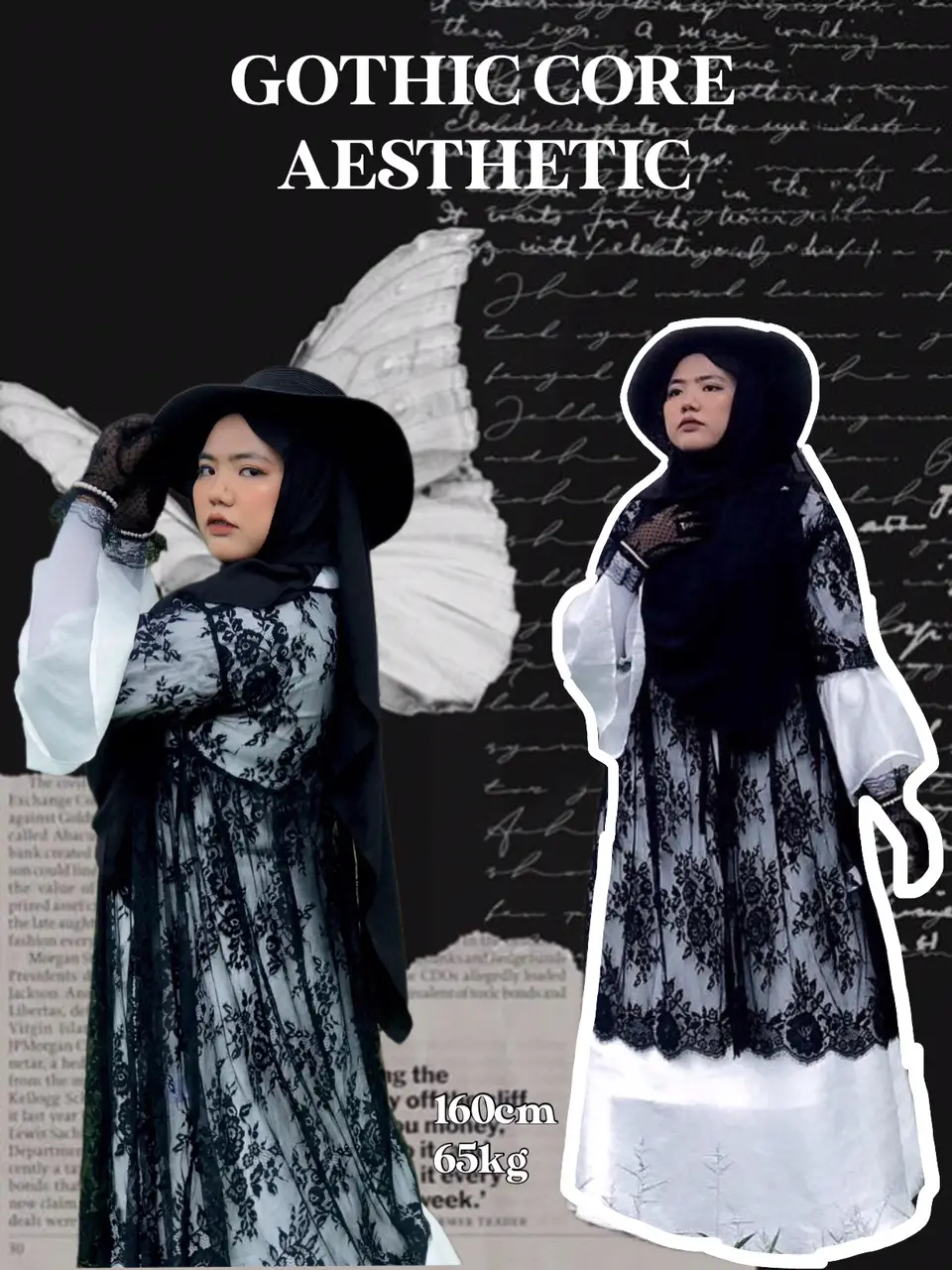 GOTHIC CORE AESTHETIC: pear bodyshape version🖤 | แกลเลอรีที่โพสต์โดย ...