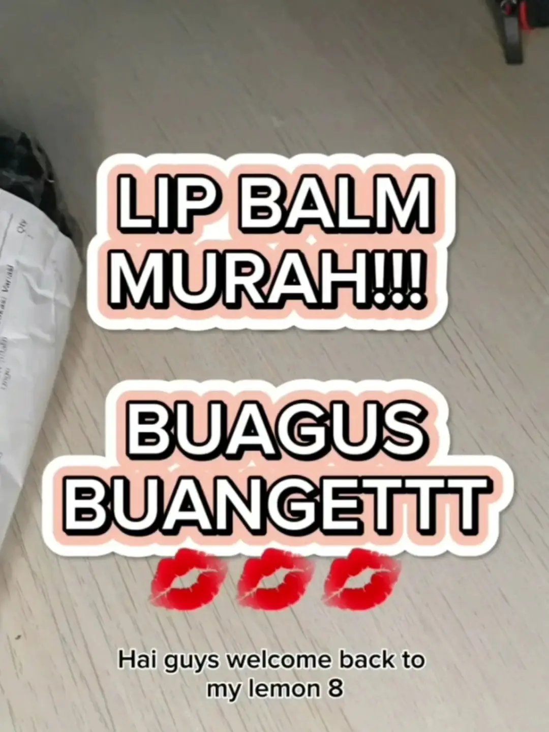 LIP BALM MURAH TAPI BAGUS BANGETT💄 | วิดีโอที่เผยแพร่โดย Ellen Flo | Lemon8