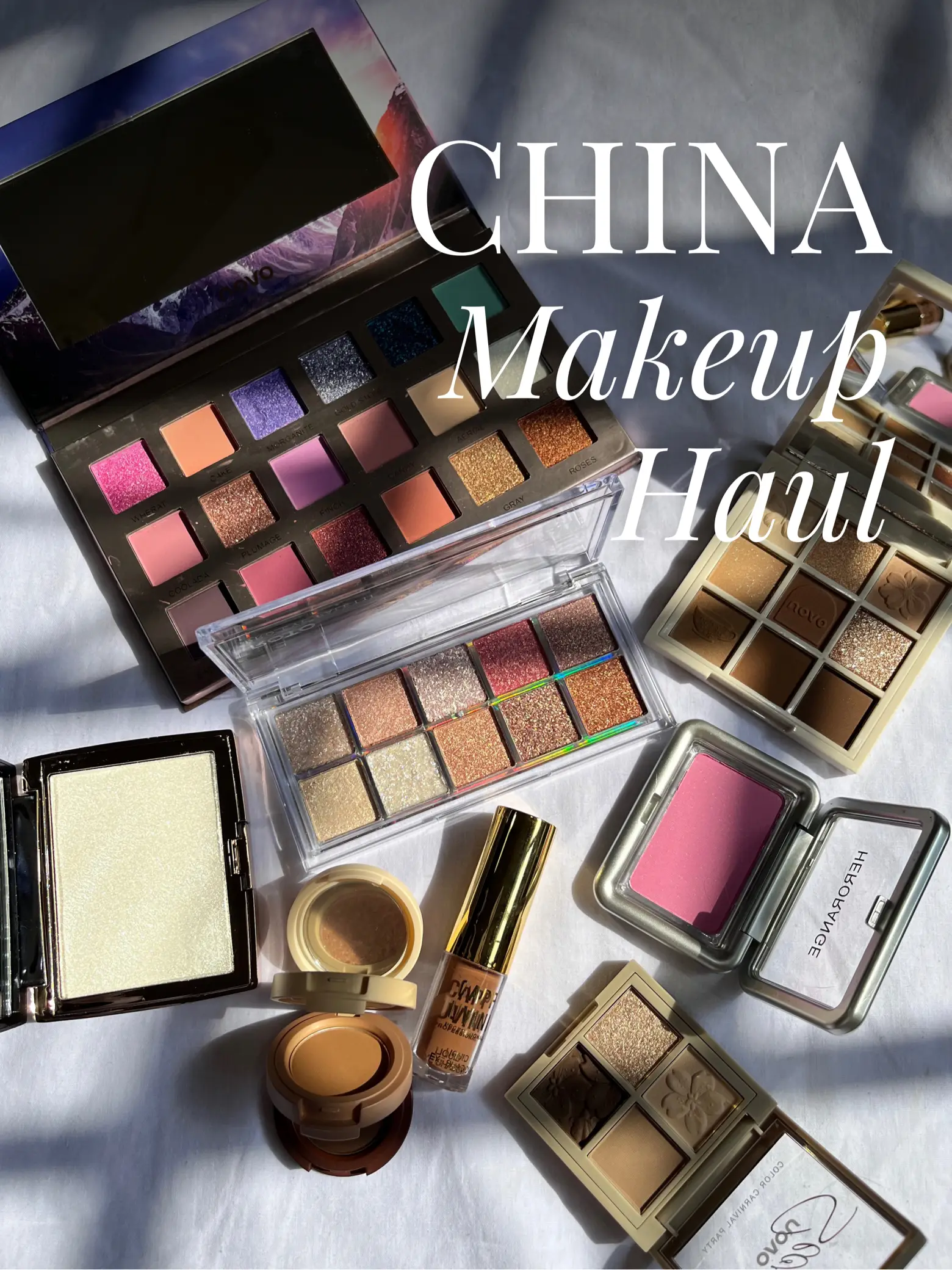 CHINA MAKEUP HAUL 💋 | Video diterbitkan oleh Hanan Azman | Lemon8