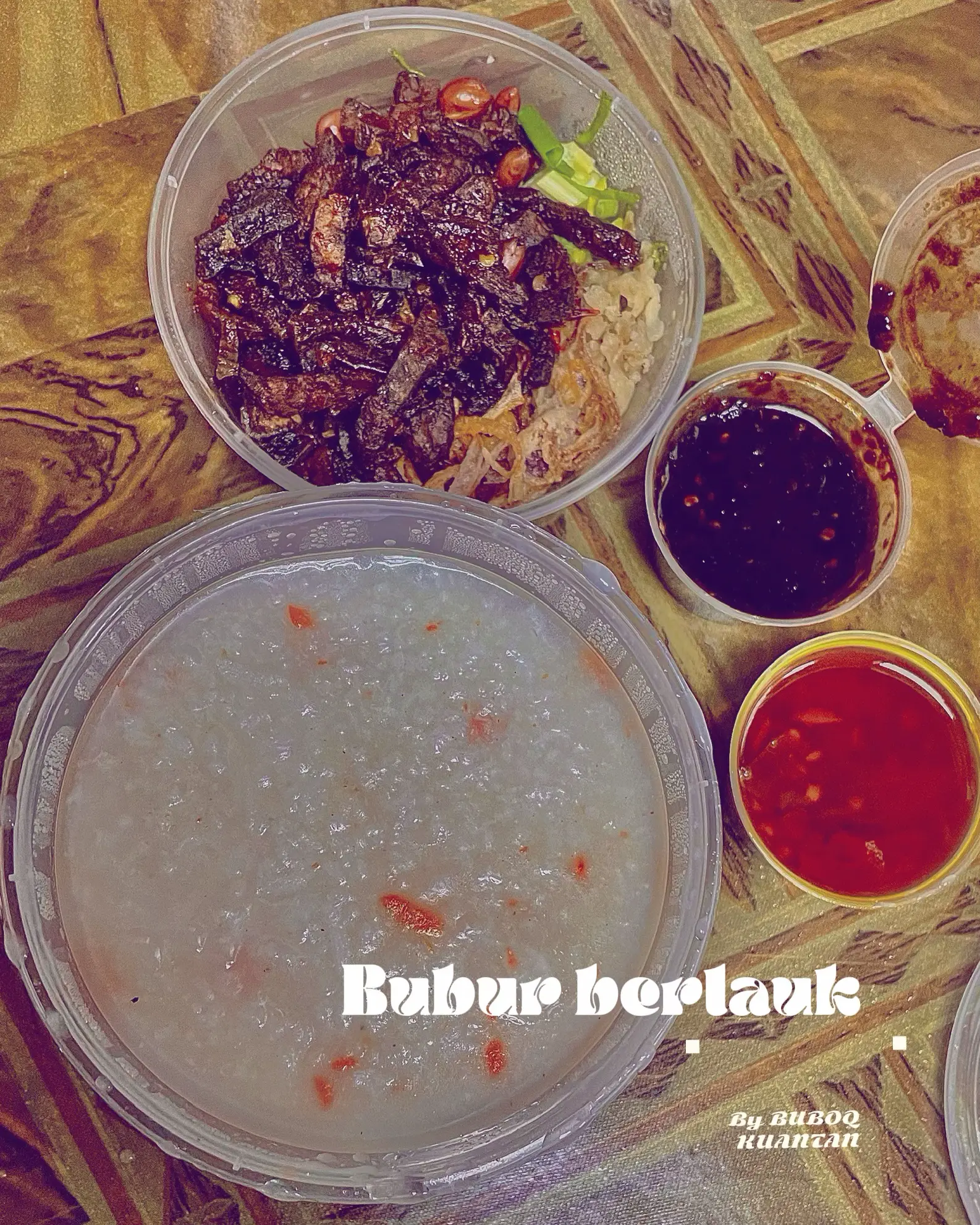 Lets try BUBUR BERLAUK by BUBOQ KUANTAN | Galeri disiarkan oleh ...