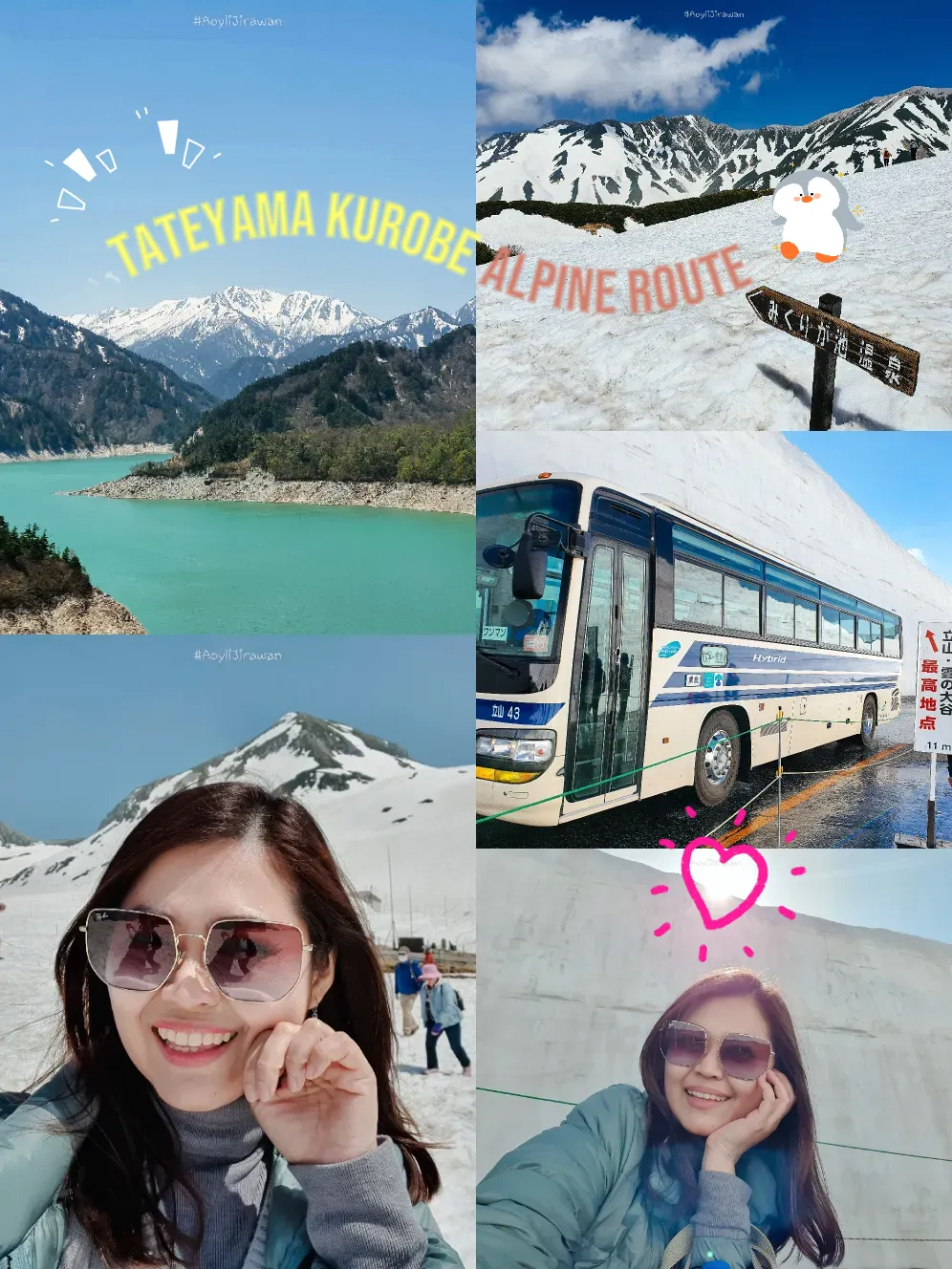 Tateyama Kurobe Alpine Route ที่เที่ยวญี่ปุ่นฮิตๆ | แกลเลอรีที่โพสต์โดย ออยจิรีวิว🍀 | Lemon8