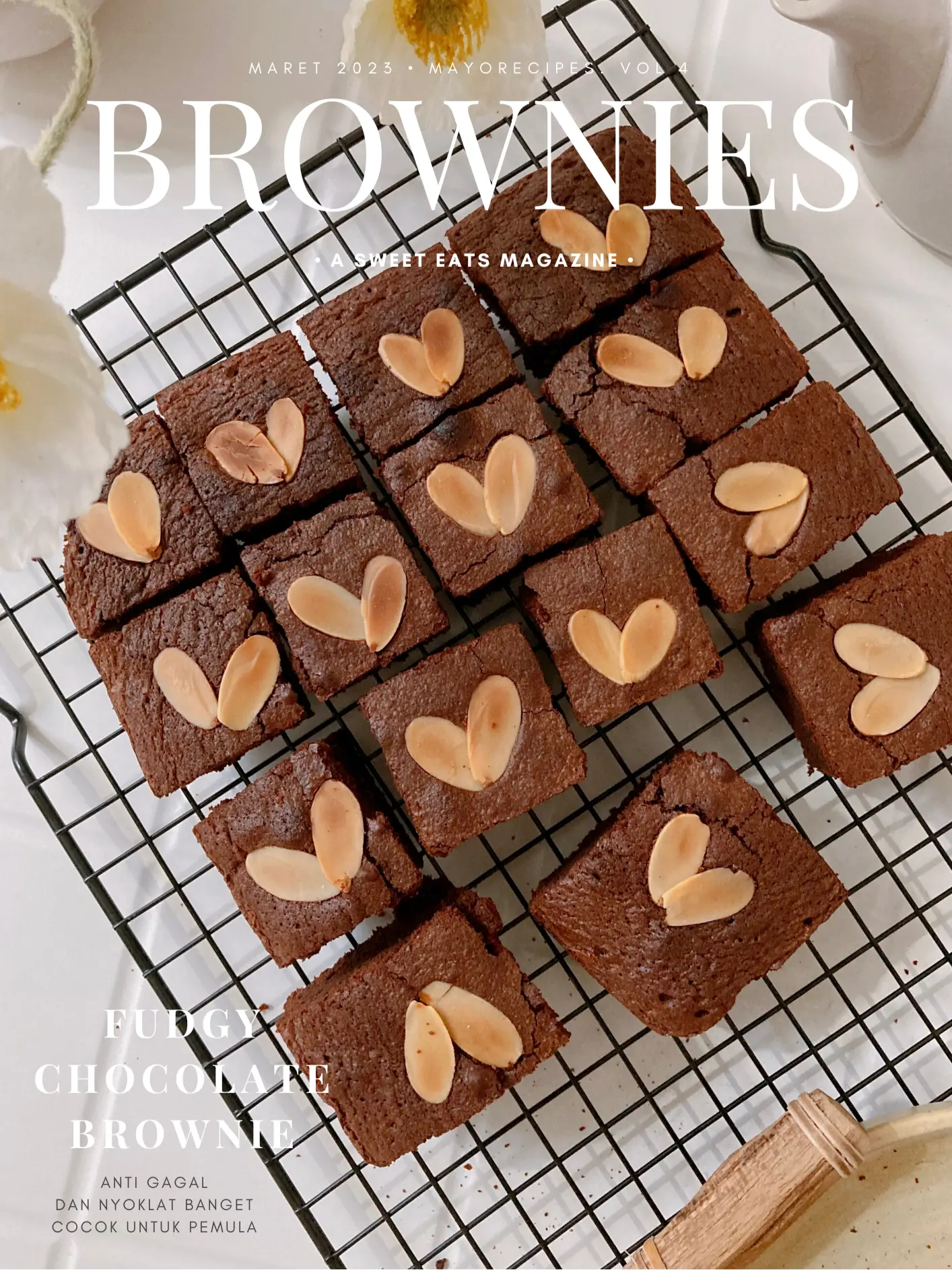 Resep Brownies Fudgy *ide hampers Ramadhan | Galeri diposting oleh MayoRecipes | Lemon8