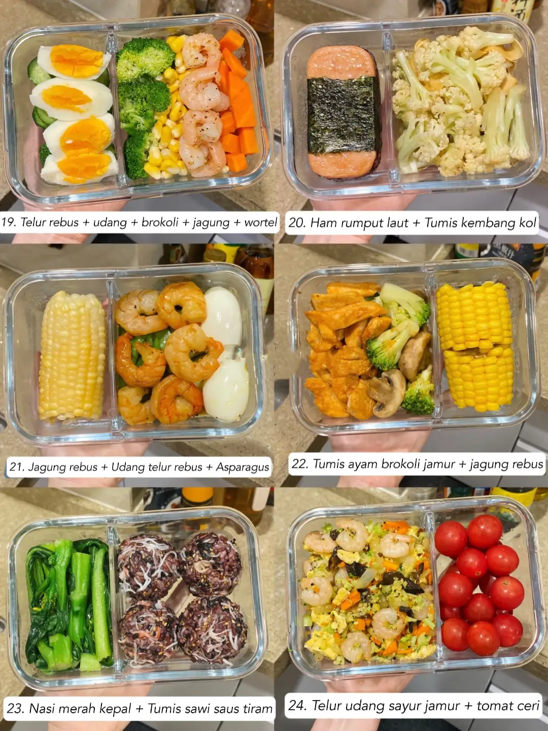 30 MENU BEKAL SEHAT UNTUK KE TEMPAT KERJA 😱 | Galeri diposting oleh ...