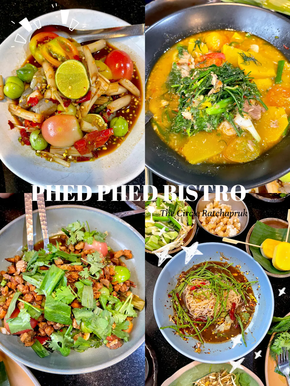 PHED PHED BISTRO 🍴 | แกลเลอรีที่โพสต์โดย Beautyy. | Lemon8