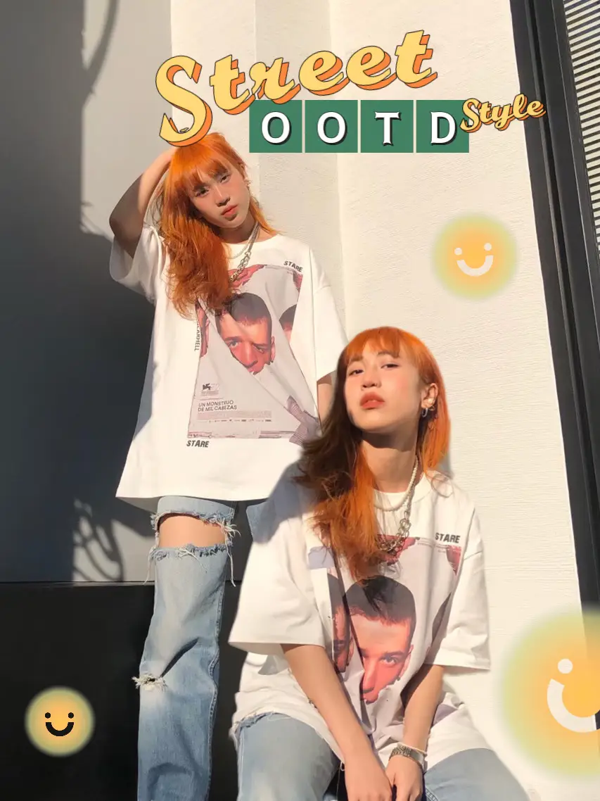 Street style แต่งง่ายๆแค่3วิ | แกลเลอรีที่โพสต์โดย Saifah_rtr | Lemon8